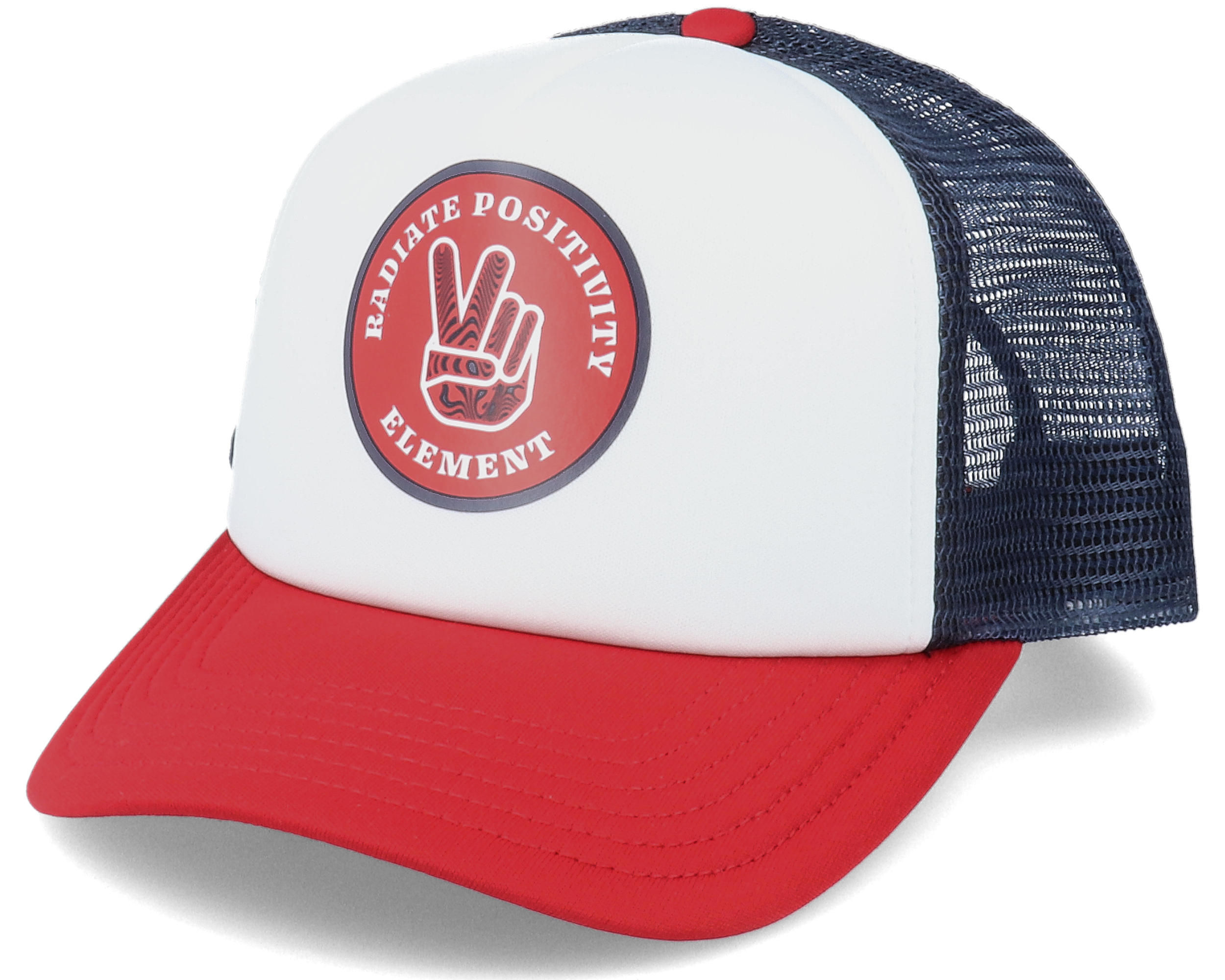 Kids Site White/Navy/Red Trucker - Element | Hatstoreworld.com