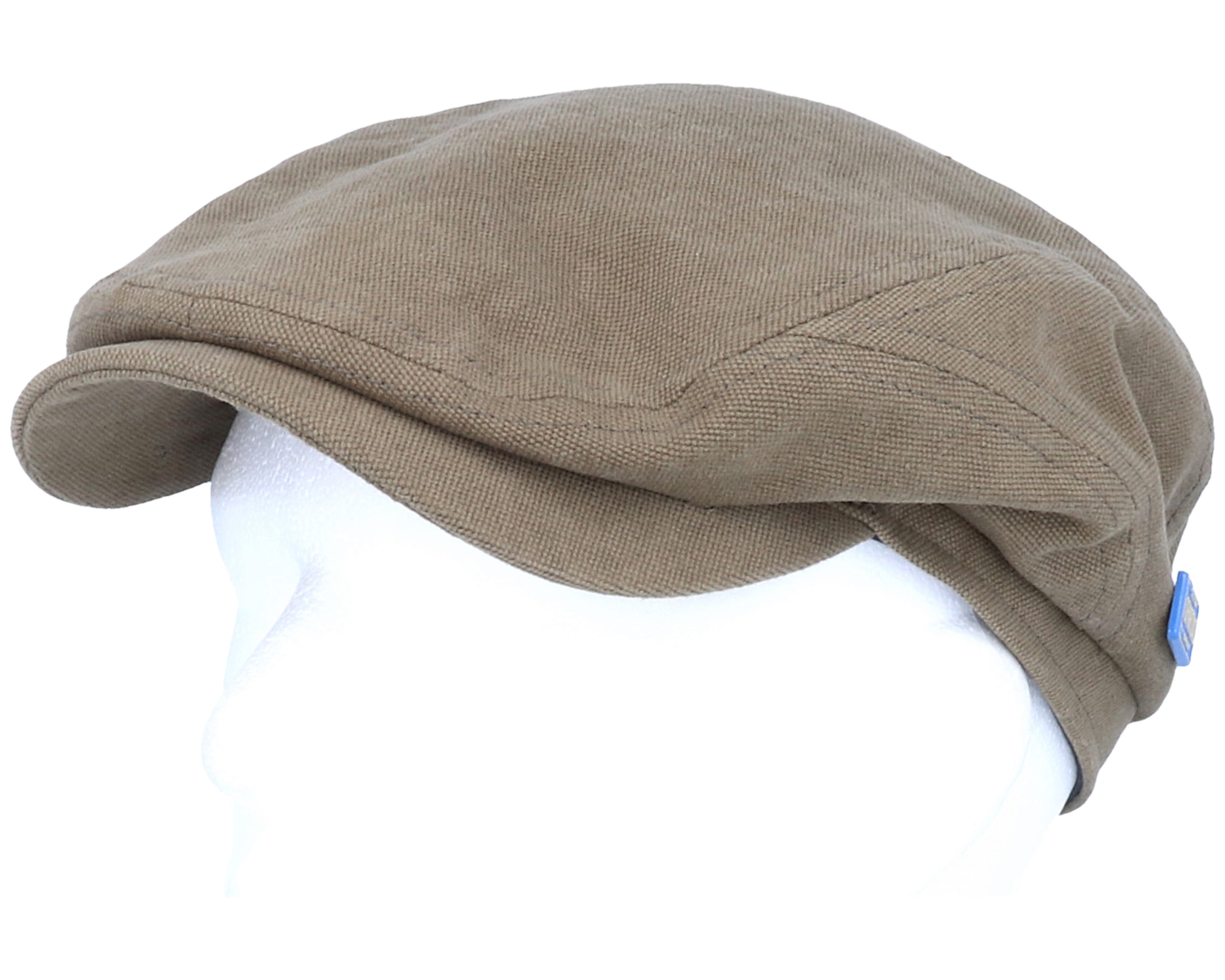 Driver Cotton/Linen Green Flat Cap - Stetson cap | Hatstoreworld.com