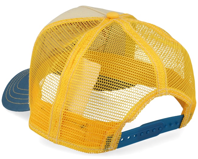 Sunset Beige/Yellow/Blue Trucker - Stetson caps - Hatstoreworld.com