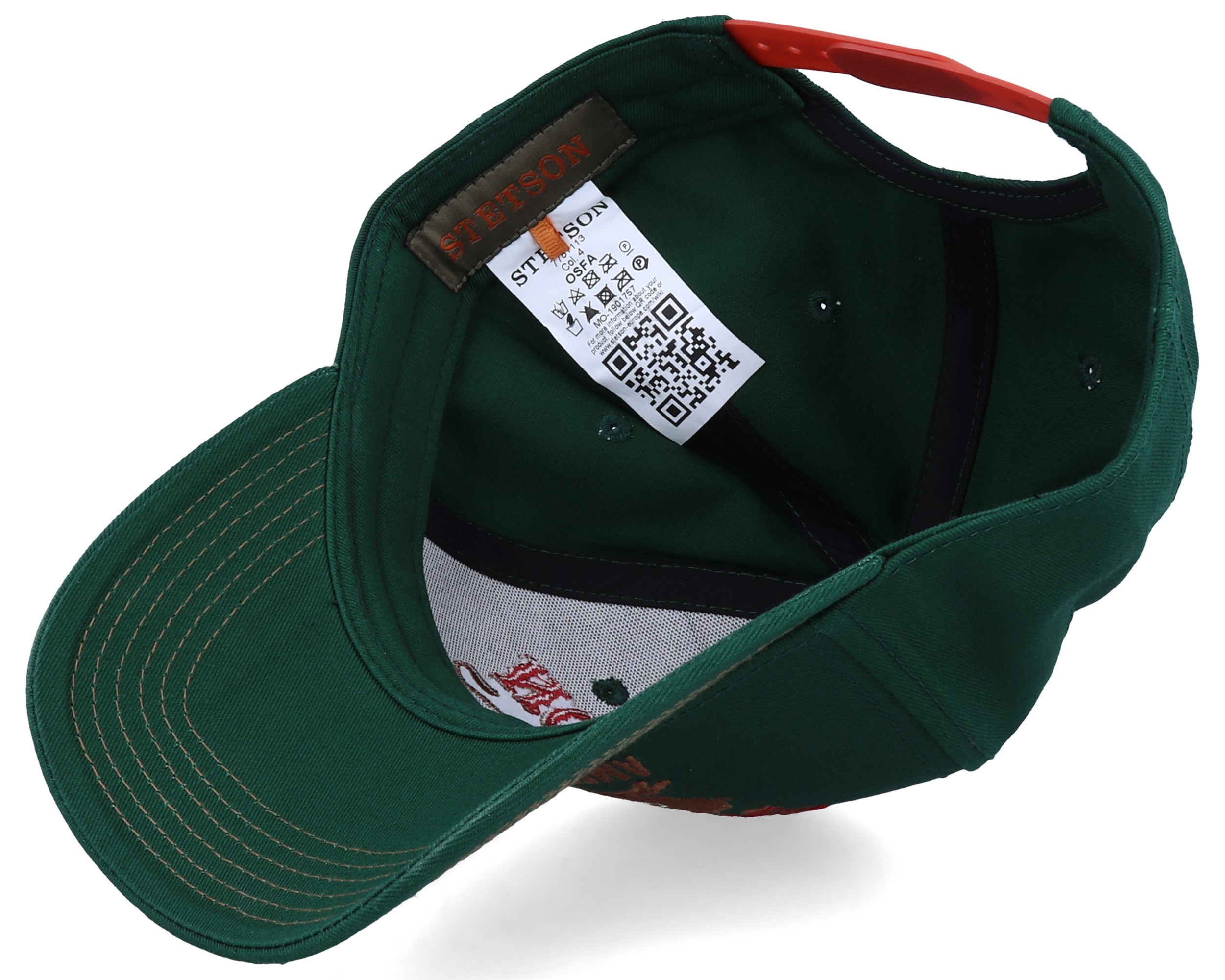 Great Plains Green Adjustable - Stetson cap | Hatstoreworld.com