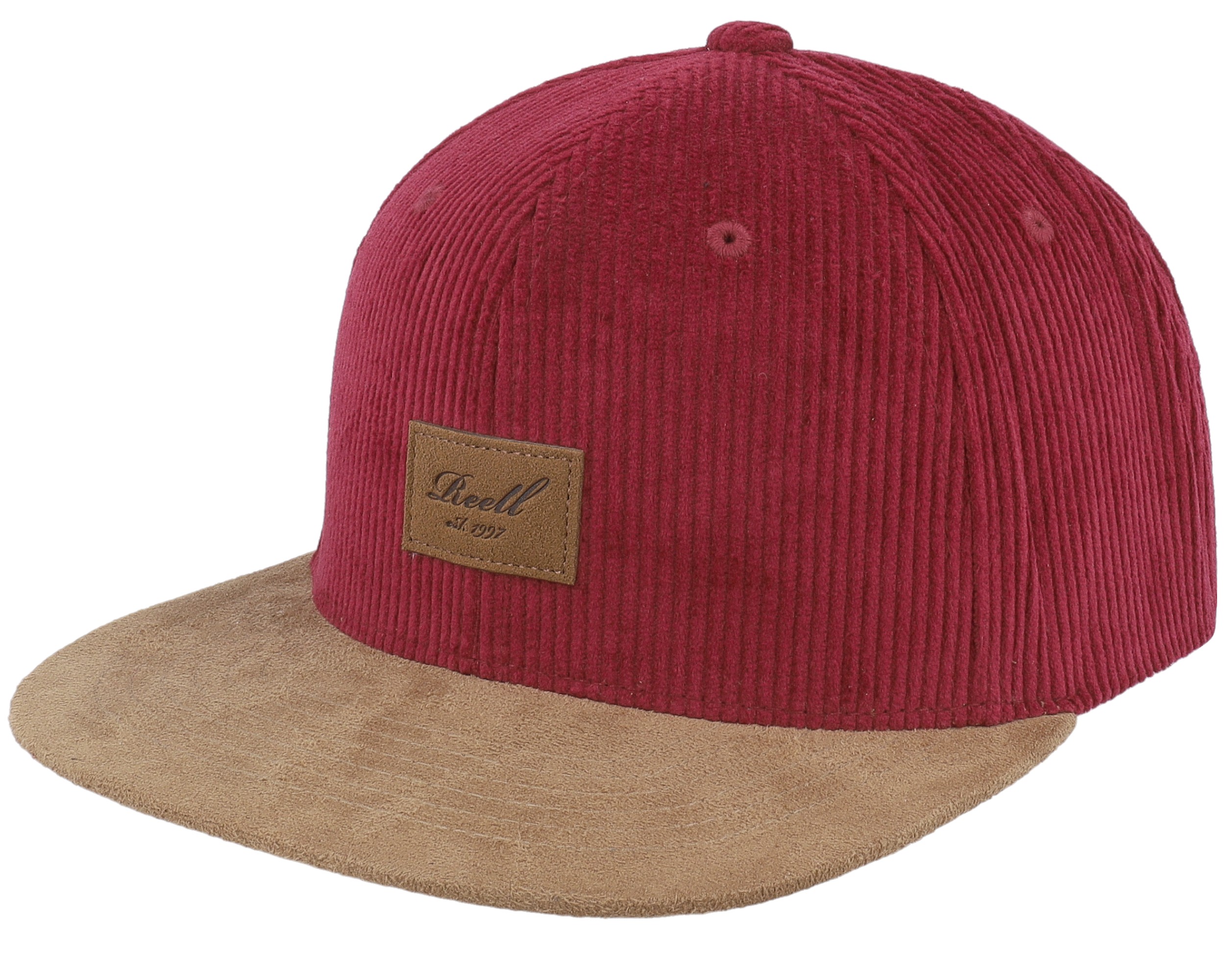 Suede Cap Root Beer Corduroy Snapback | Hatstoreworld.com