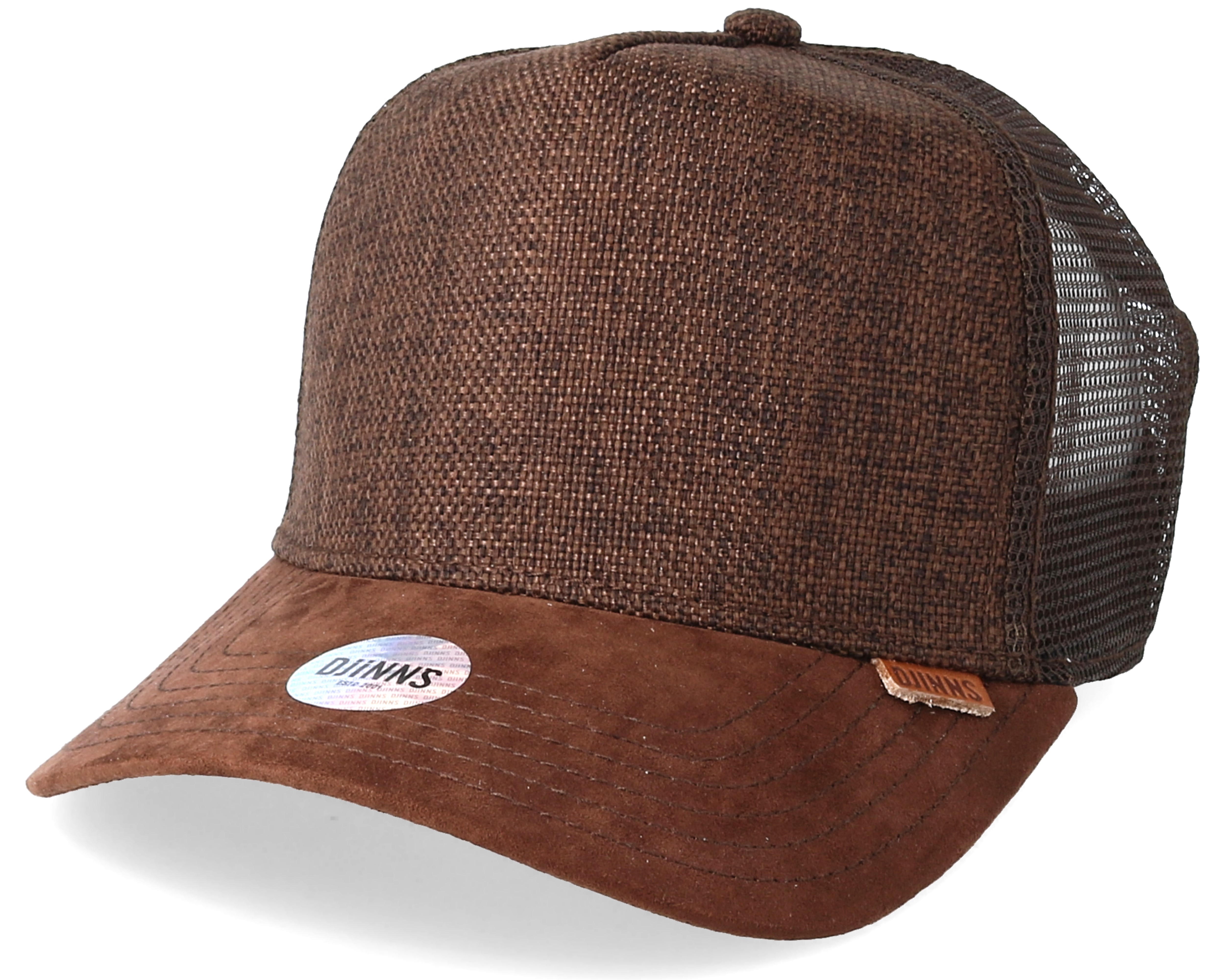 Suelin Dark Brown Trucker - Djinns | Hatstoreworld.com