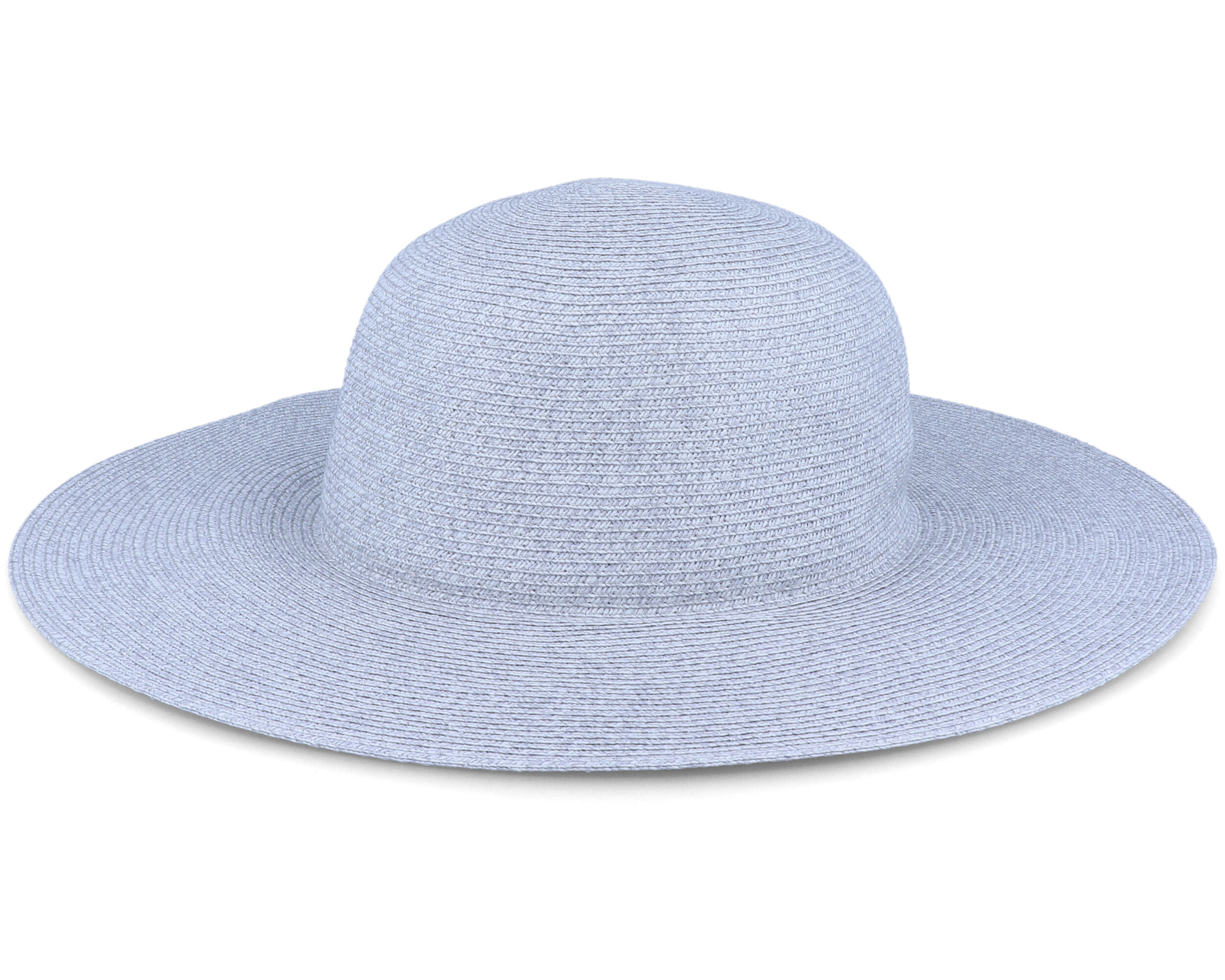 Floppy Light Grey Sun Hat - Seeberger hat | Hatstoreworld.com