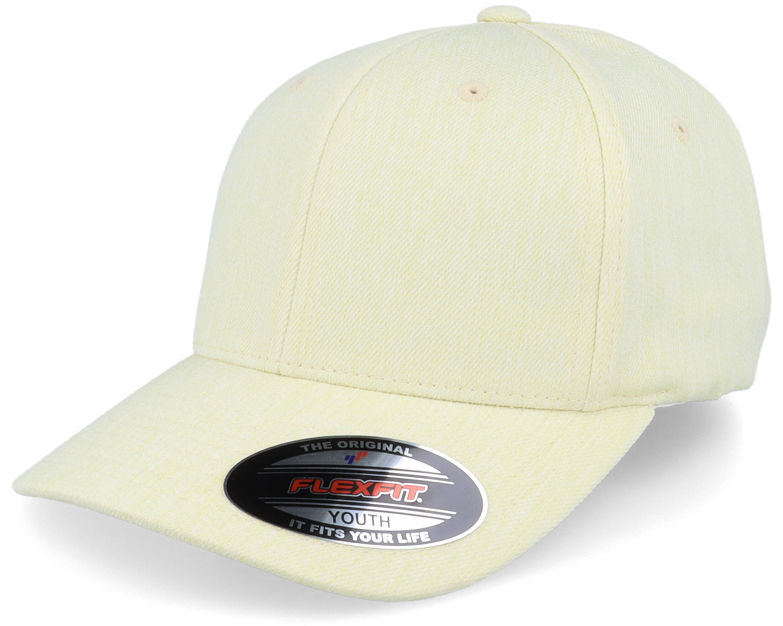 Kids Yellow Cream Pastel Flexfit | Hatstoreworld.com