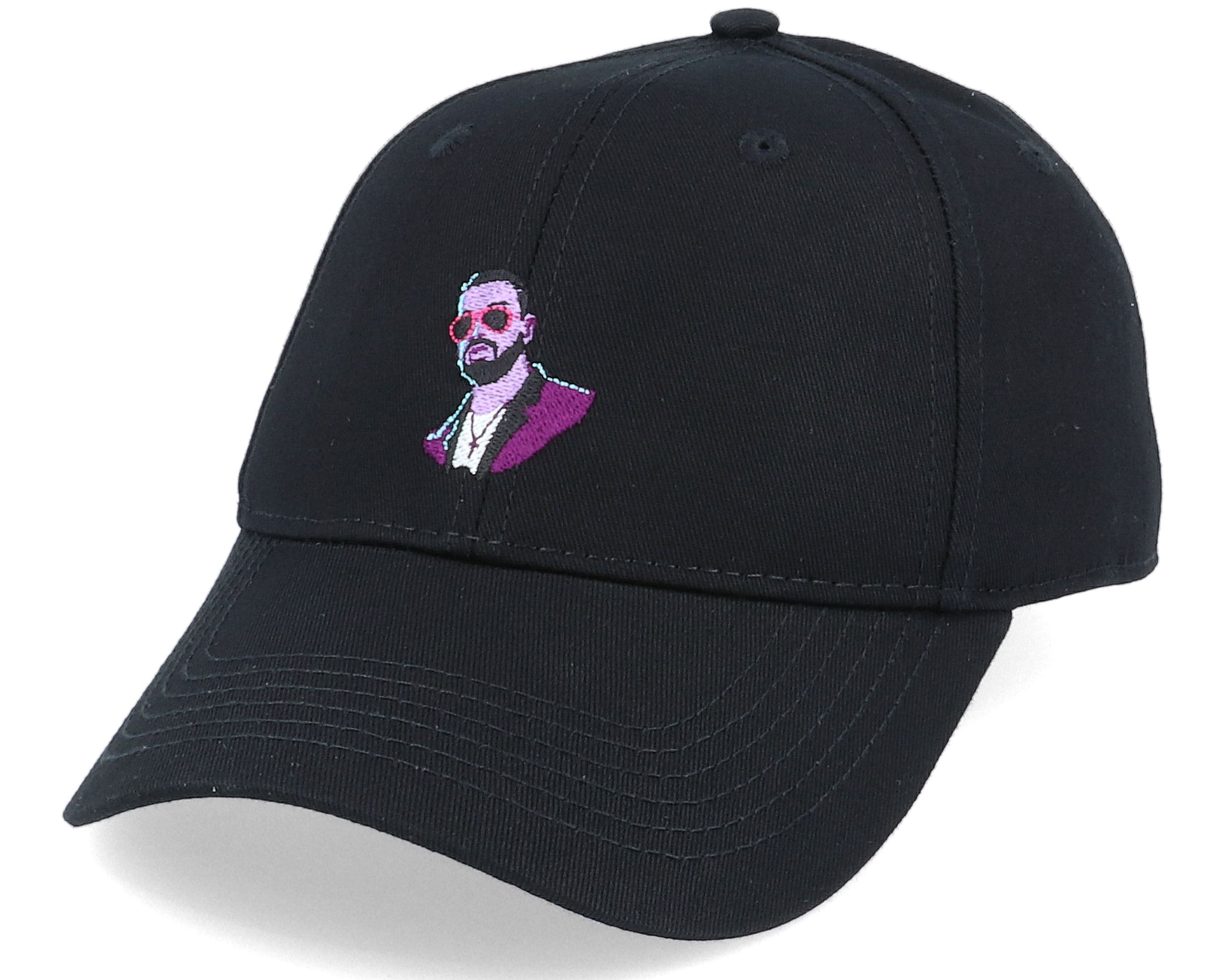 Miami Papi Curved Black Adjustable | Hatstoreworld.com