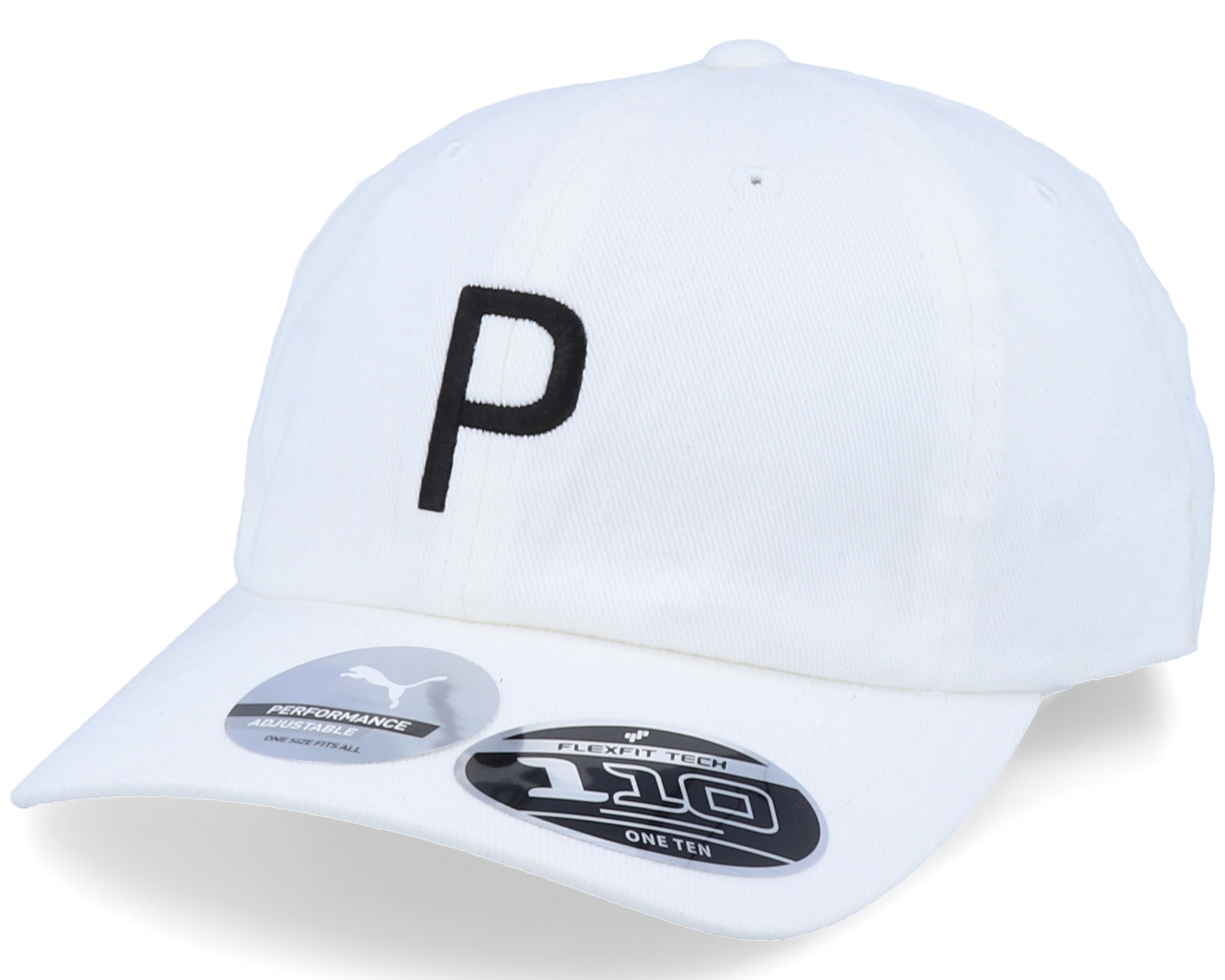 P White/Black Adjustable - Puma | Hatstoreworld.com