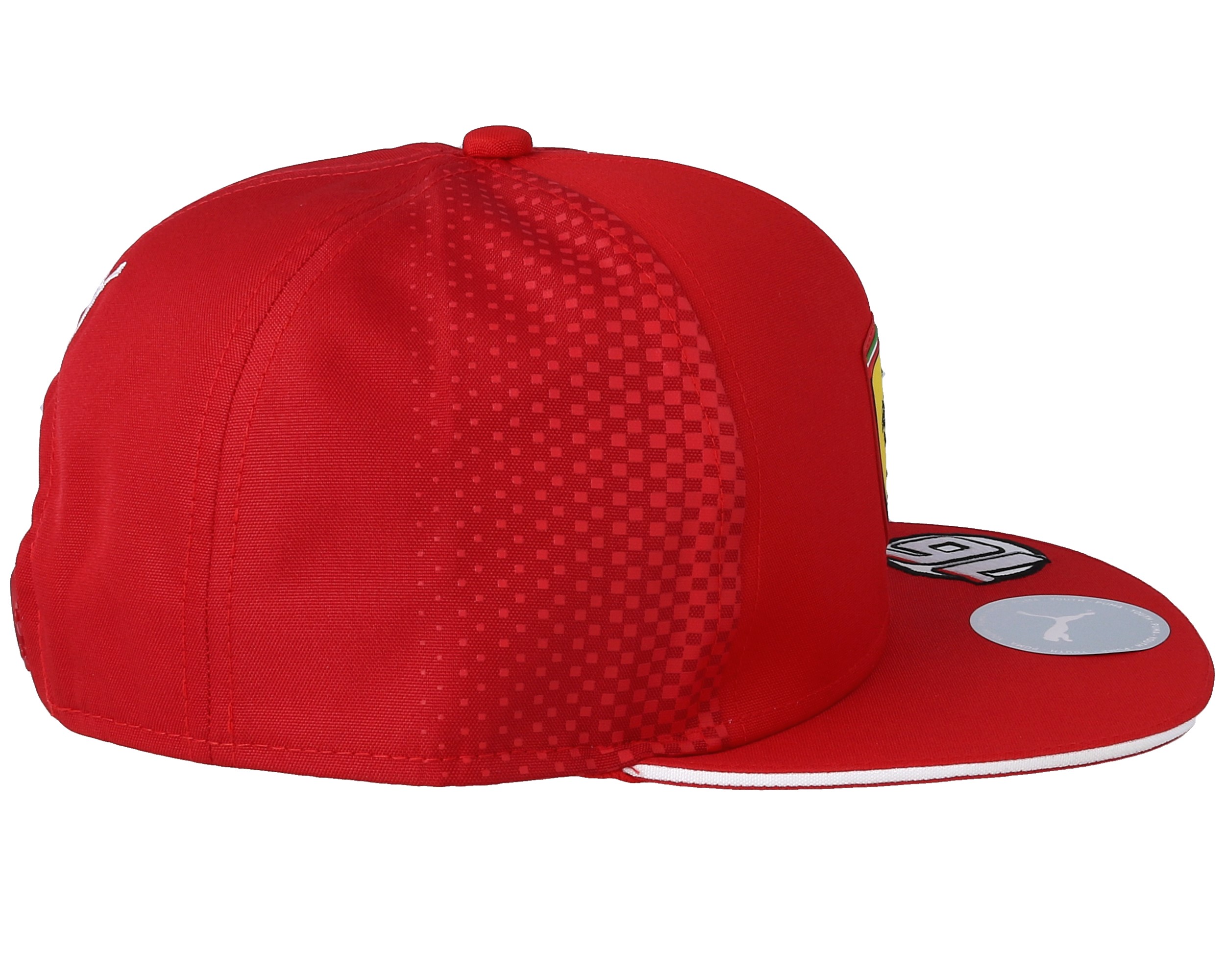 Kids Scuderia Ferrari LECLERC Red Snapback - Formula One cap ...