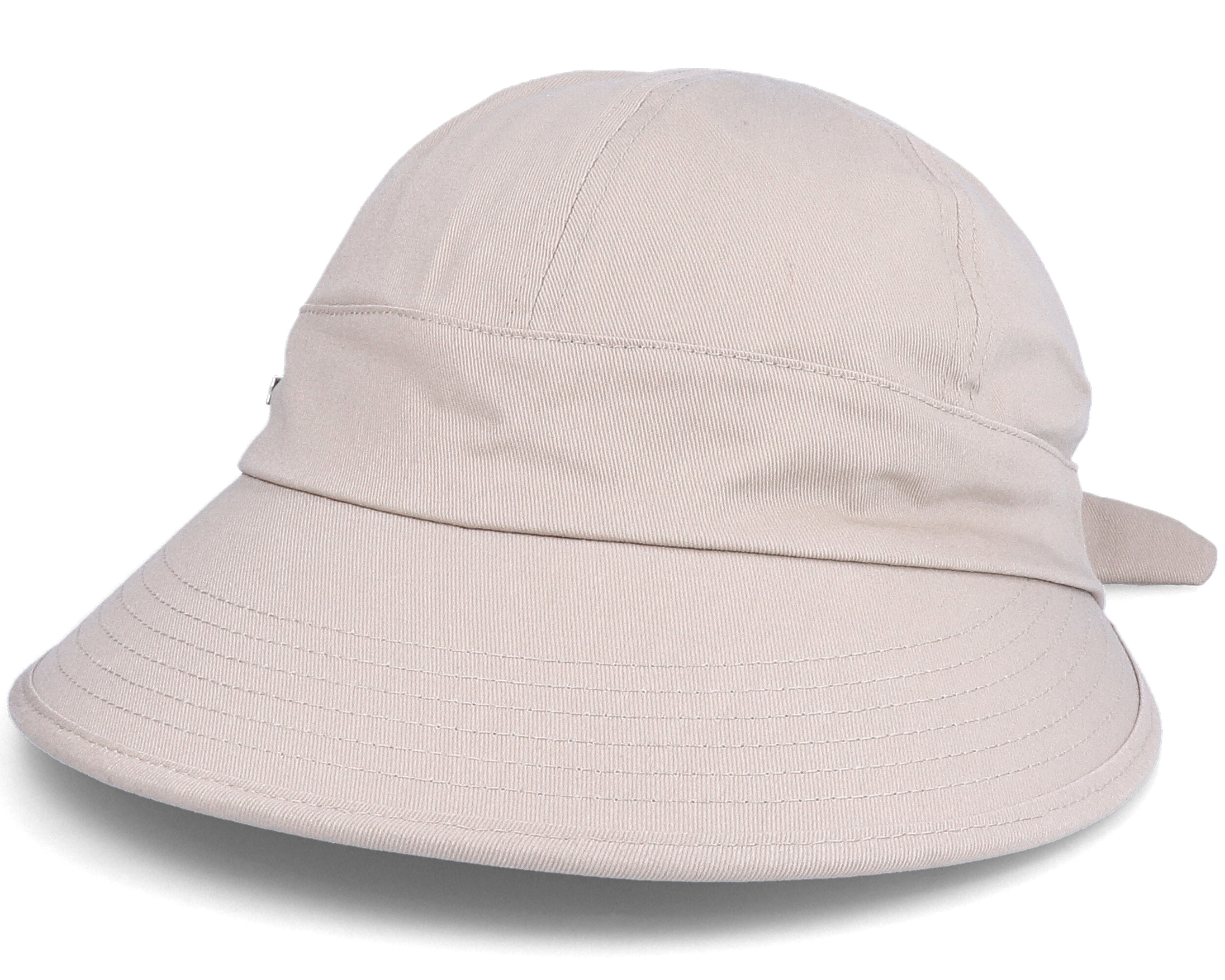 Cap In Fabric With Bow Detail Nutria | Hatstoreworld.com