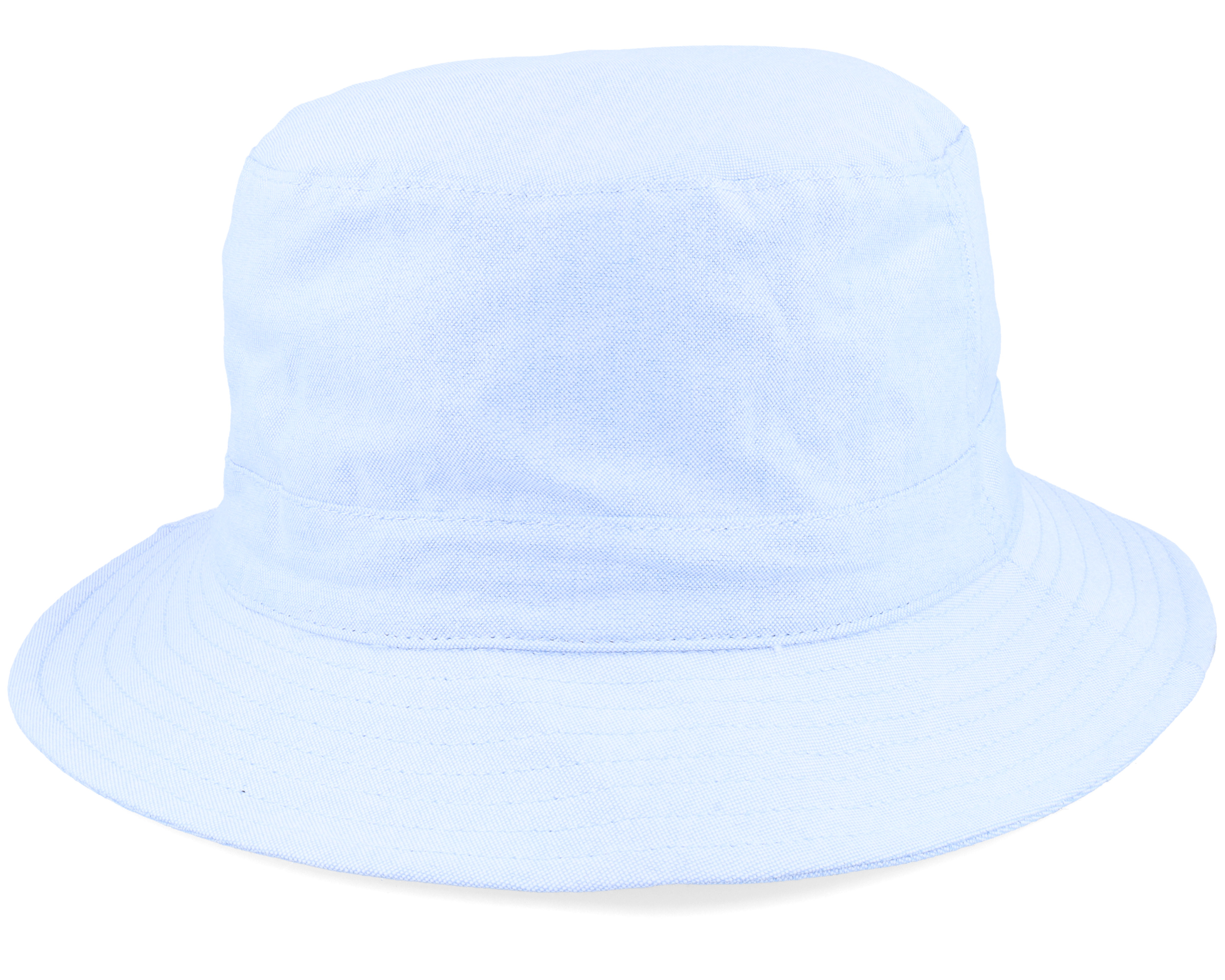 Chambray Fabric Light Blue Bucket | Hatstoreworld.com