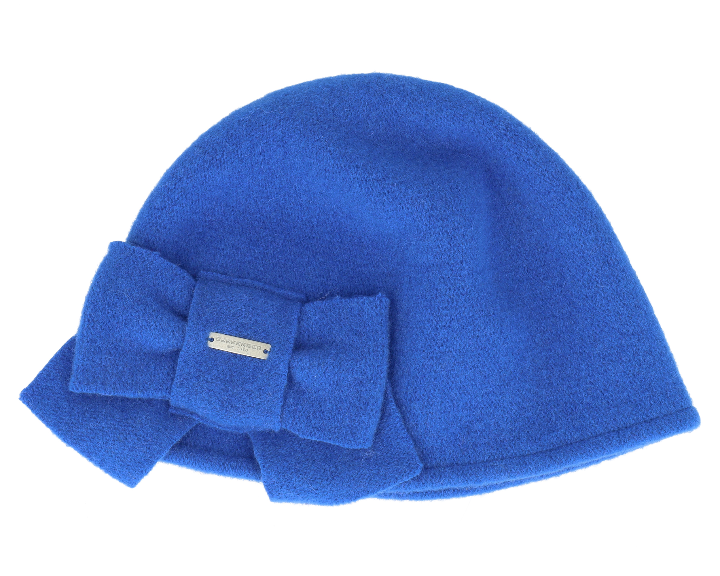 Walk Bell Ribbon Blue Cloche - Seeberger | Hatstoreworld.com