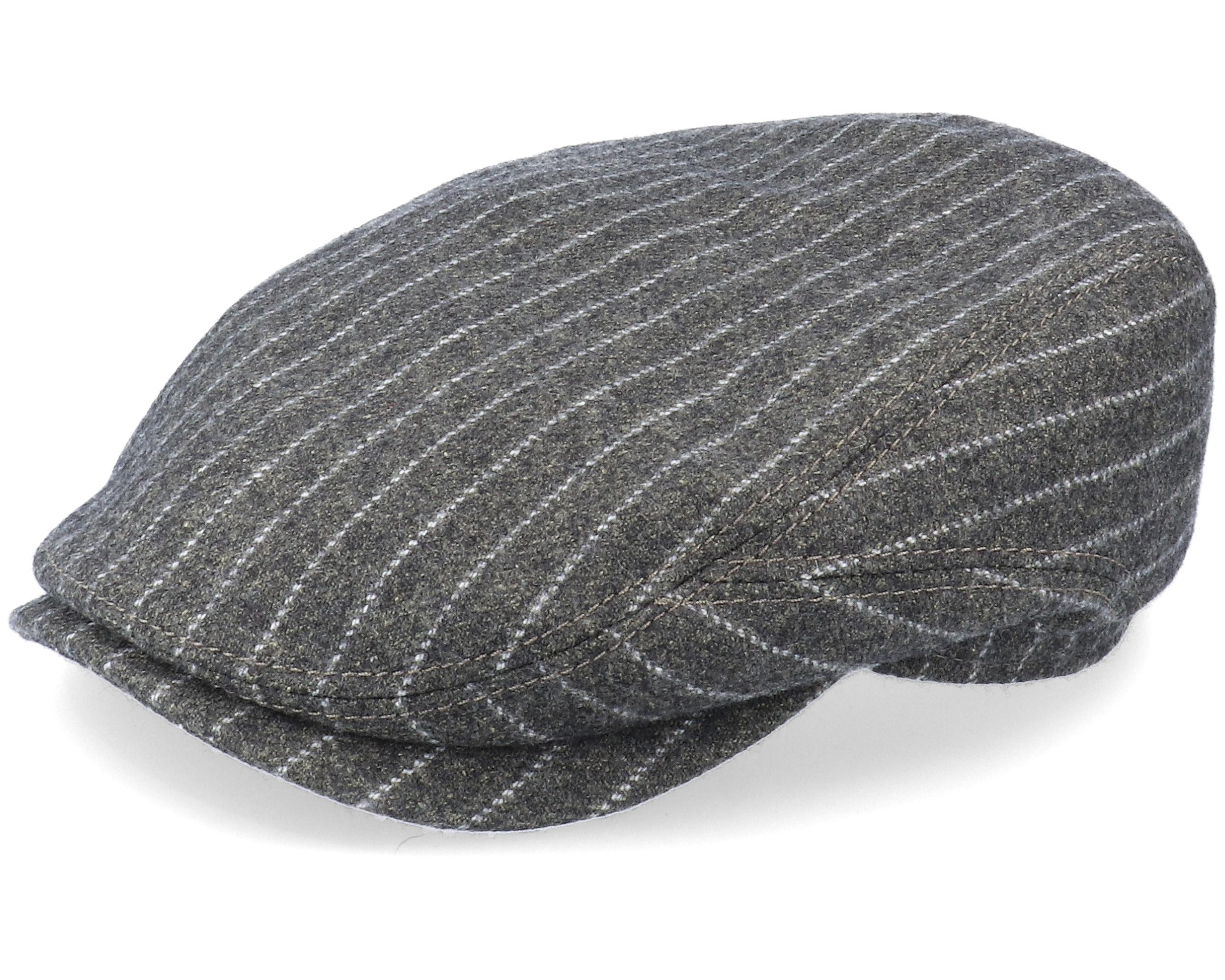Driver Cap Wool/Cotton Flat Cap - Stetson | Hatstoreworld.com