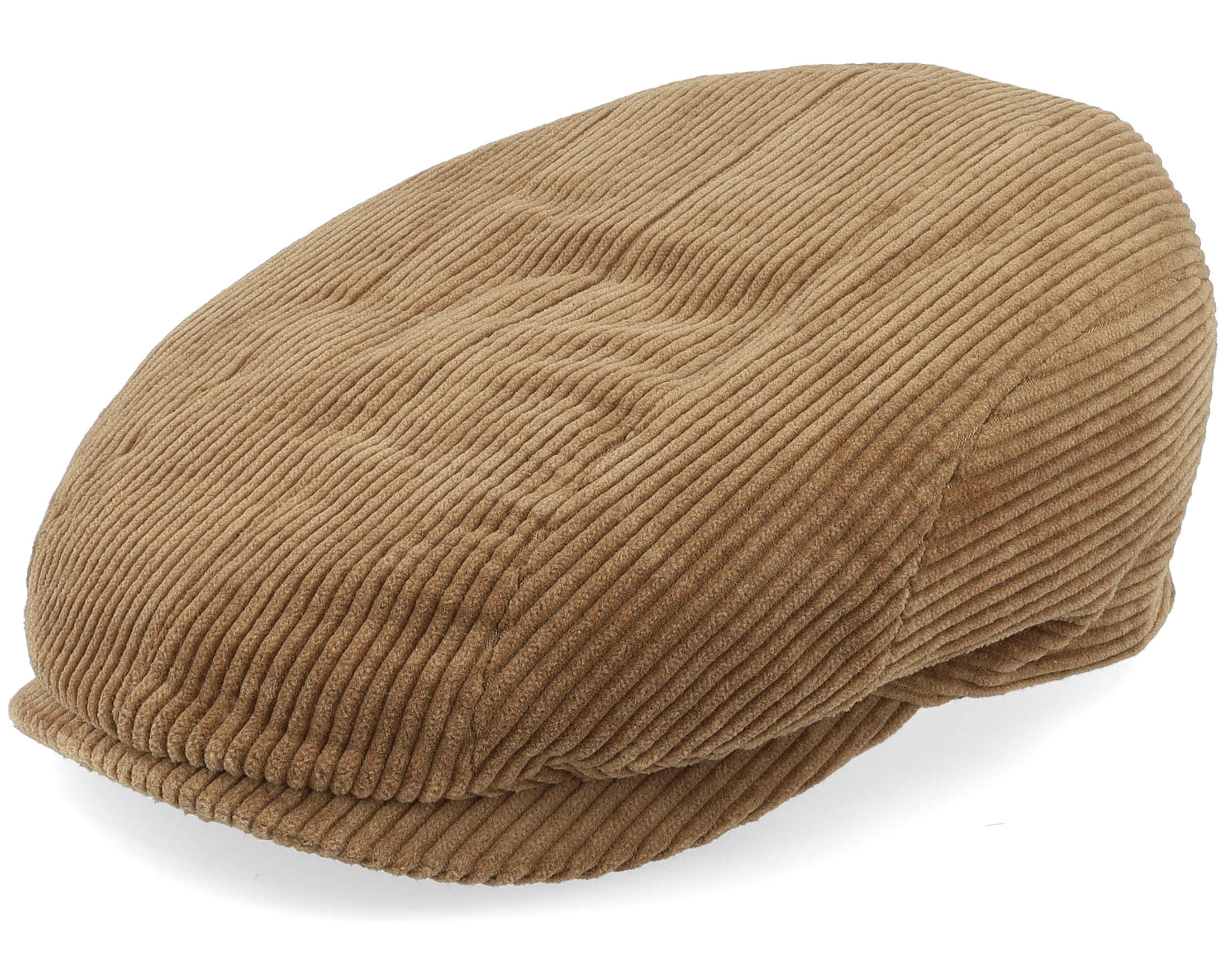 Ivy Cap Cord Camel Flat Cap | Hatstoreworld.com