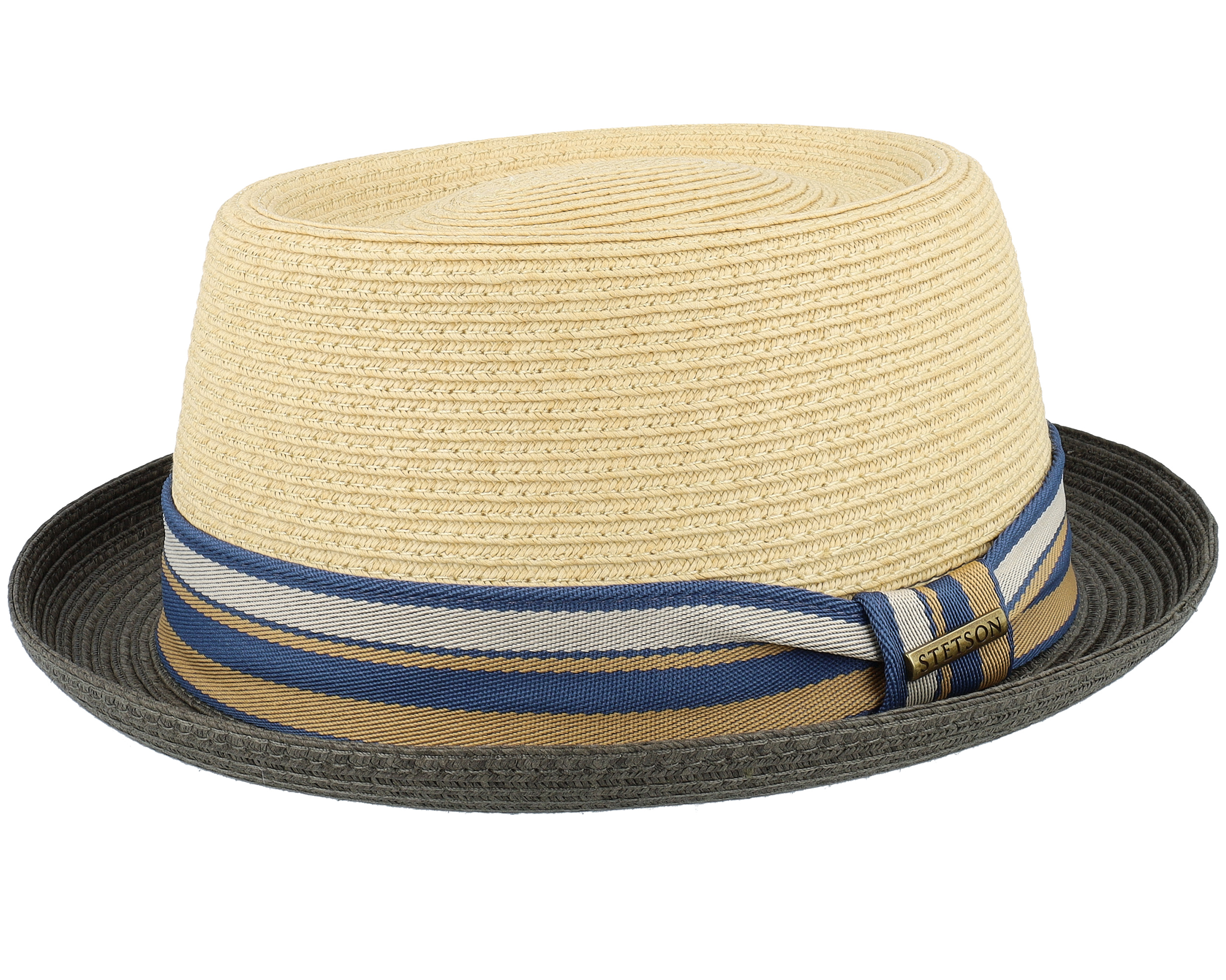 Toyo Olive/Beige Pork Pie | Hatstoreworld.com