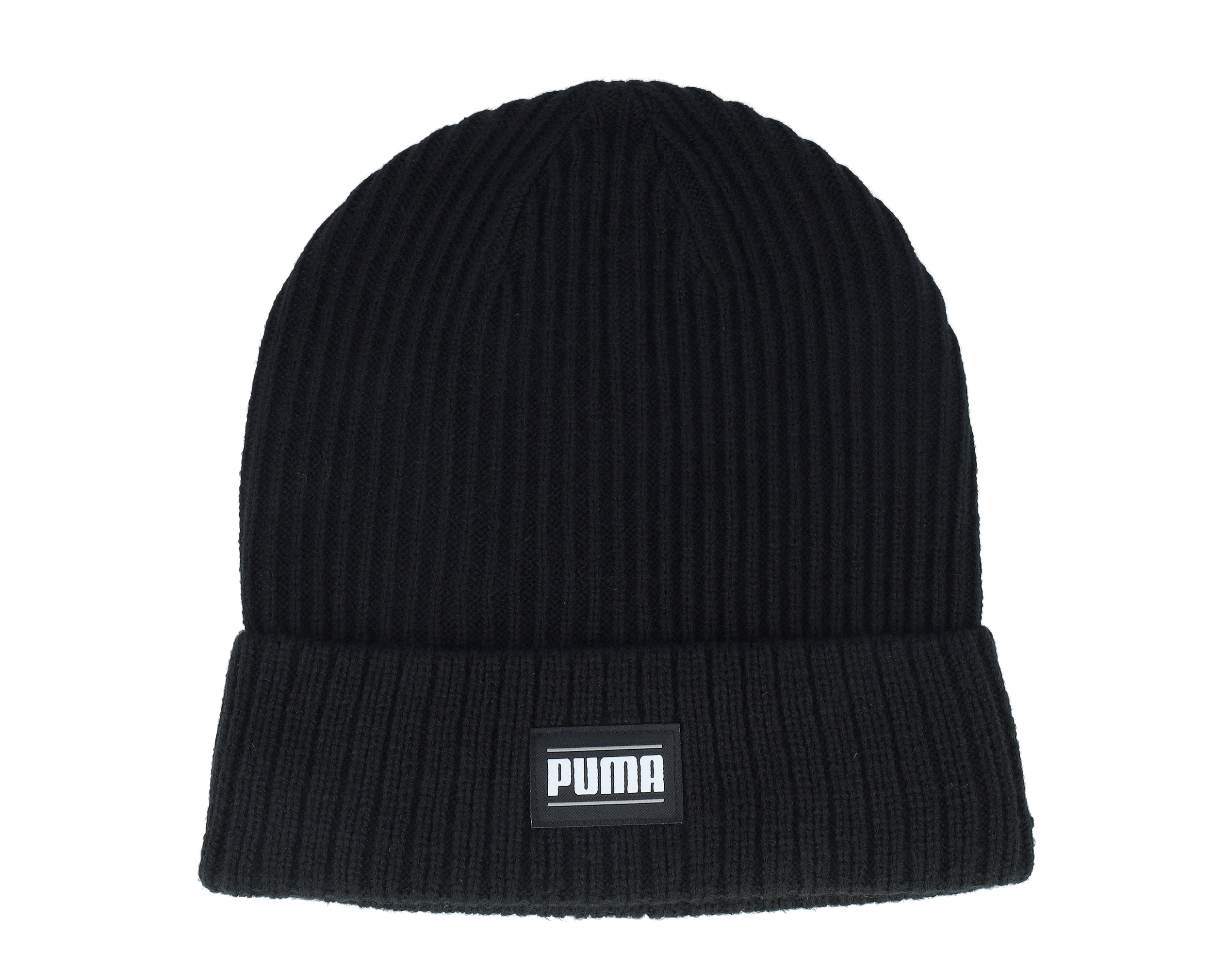Ribbed Classic Beanie Black Cuff | Hatstoreworld.com
