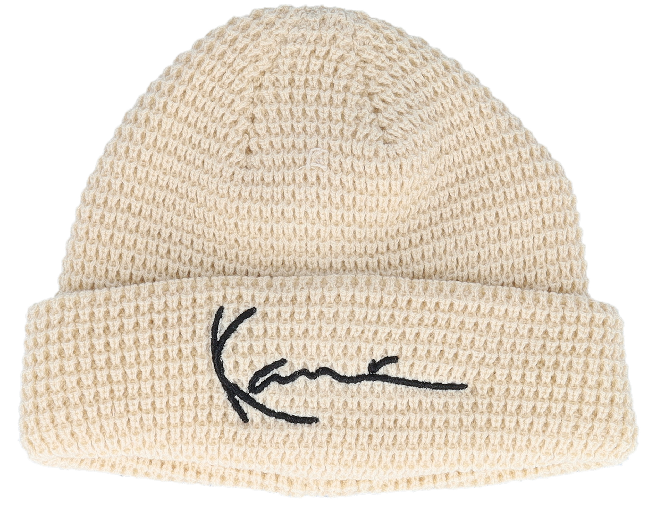 Signature Fisherman Beanie Cream Short Beanie | Hatstoreworld.com