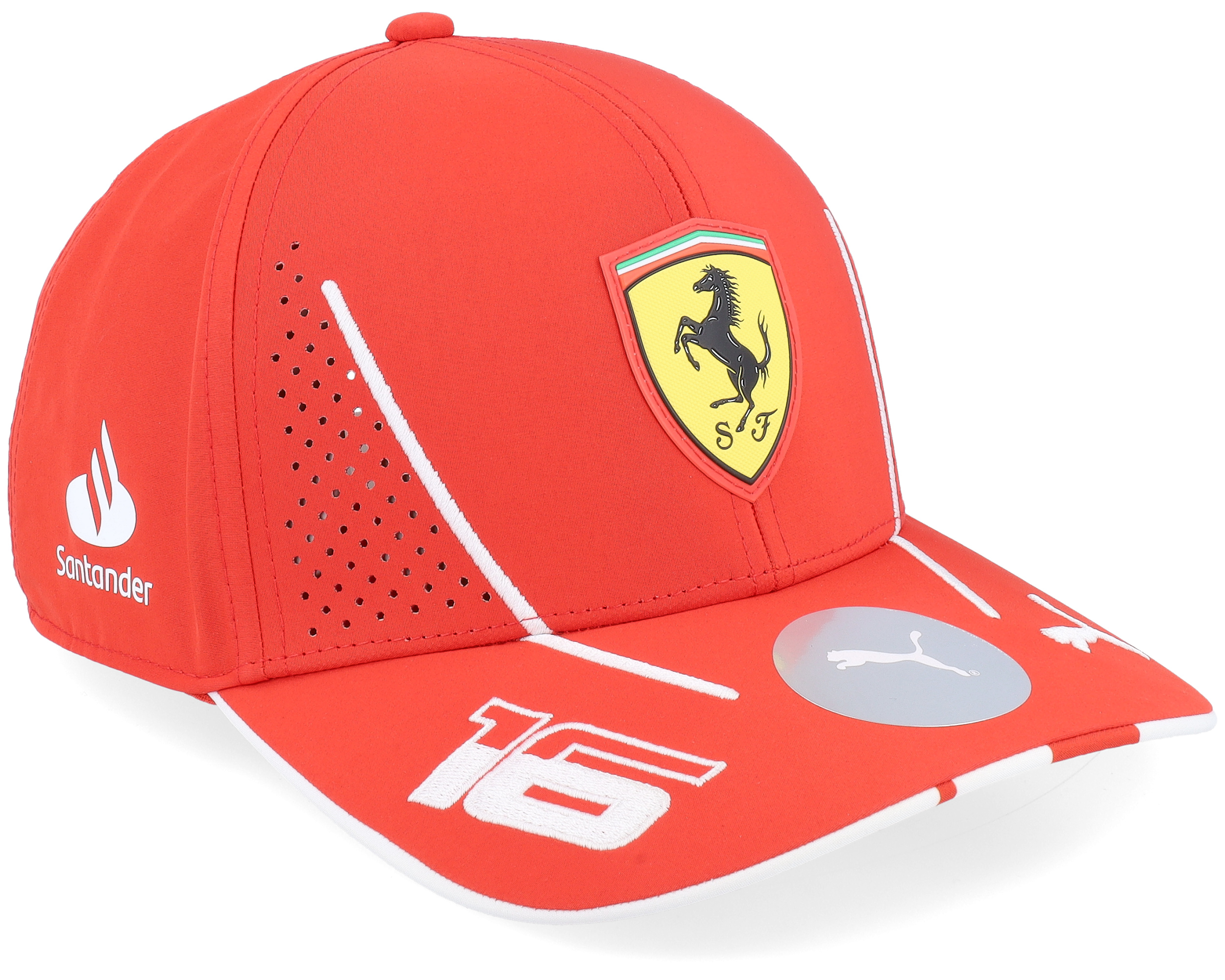 Ferrari F1 24 Puma Leclerc Burnt Red Adjustable | Hatstoreworld.com