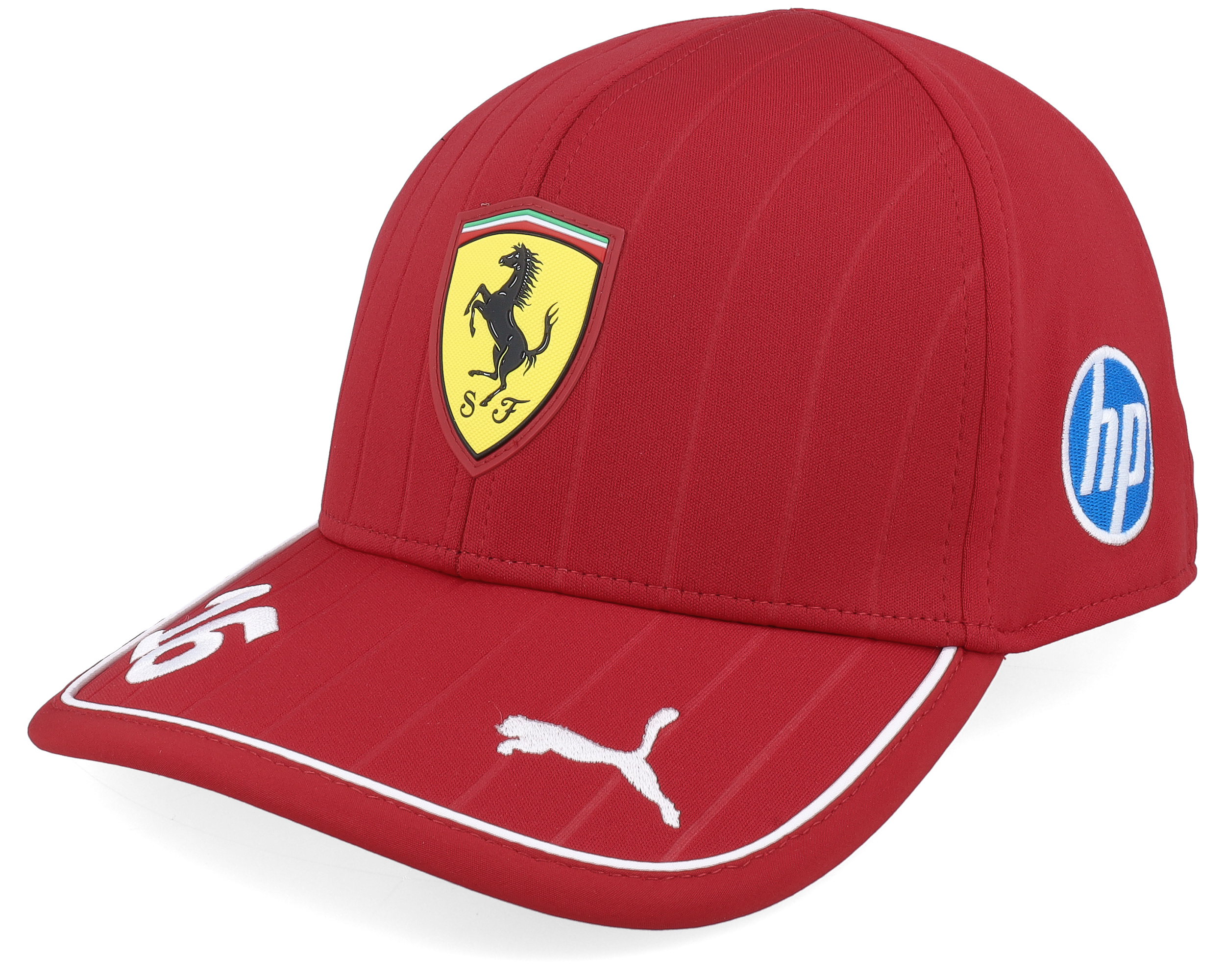 Ferrari F1 25 Leclerc Puma Dark Cherry Adjustable - Formula One Cap ...