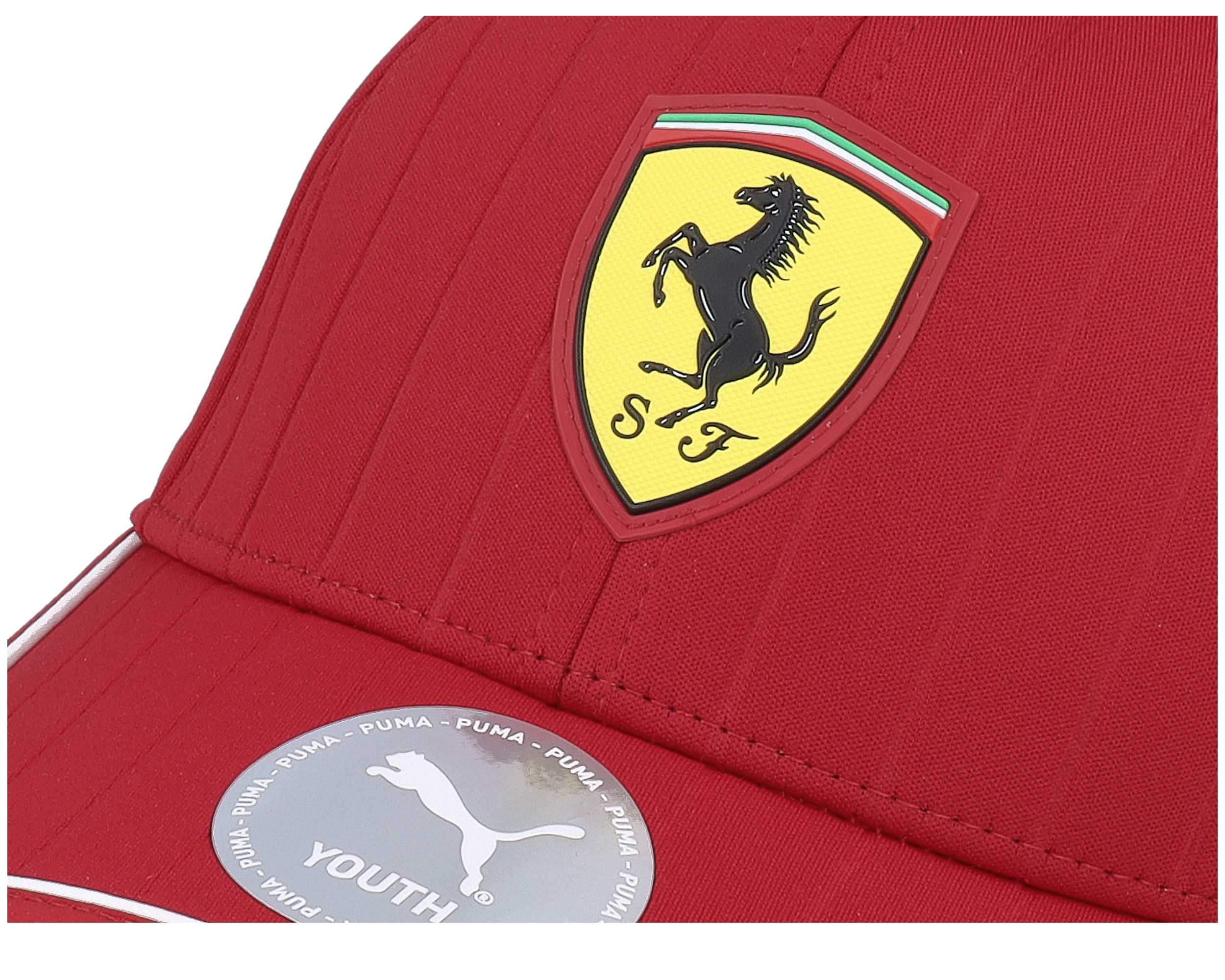 Kids Ferrari F1 25 Team Puma Dark Cherry Adjustable | Hatstore.com