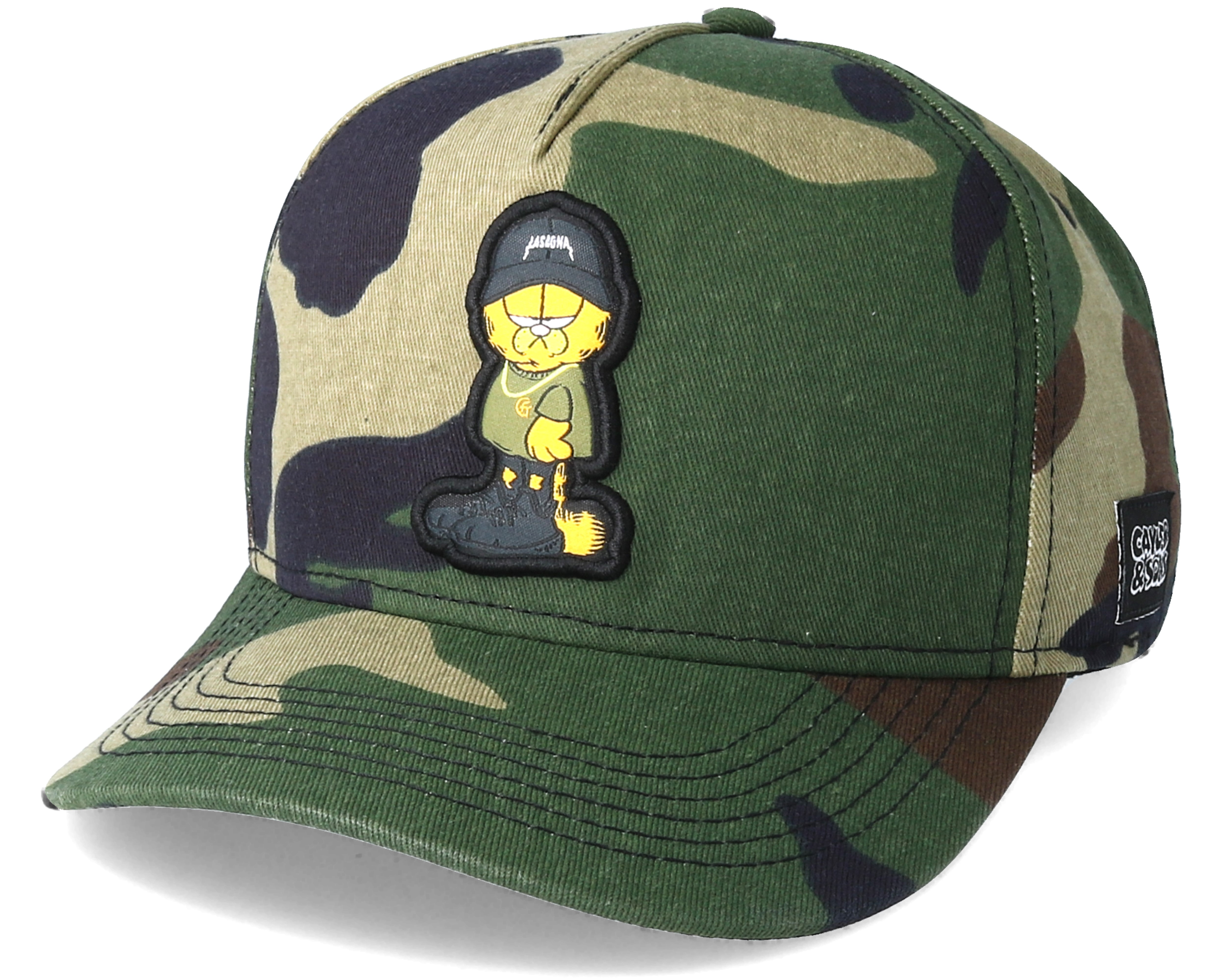 Merch Garfield Camo Adjustable | Hatstoreworld.com