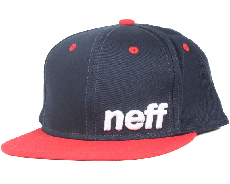 Daily Navy/Red Snapback - Neff cap | Hatstoreworld.com