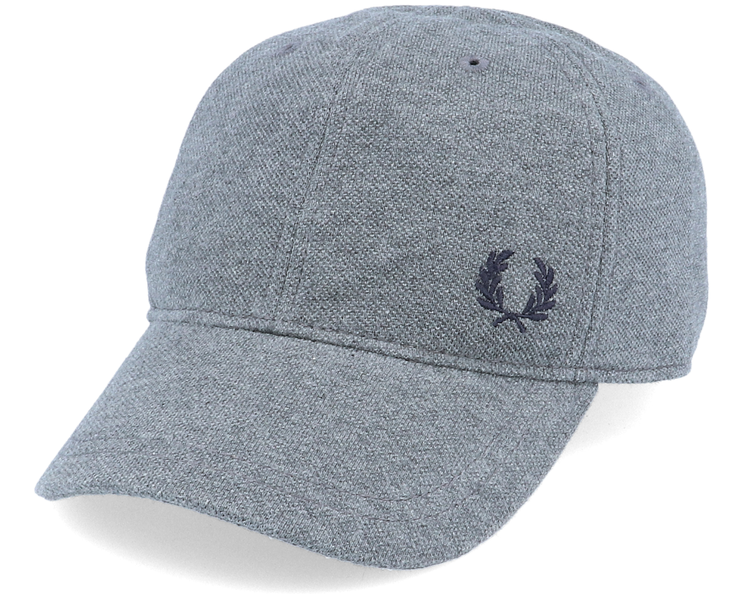 Pique Classic Cap G20 Mid Grey Marl Adjustable - Fred Perry ...