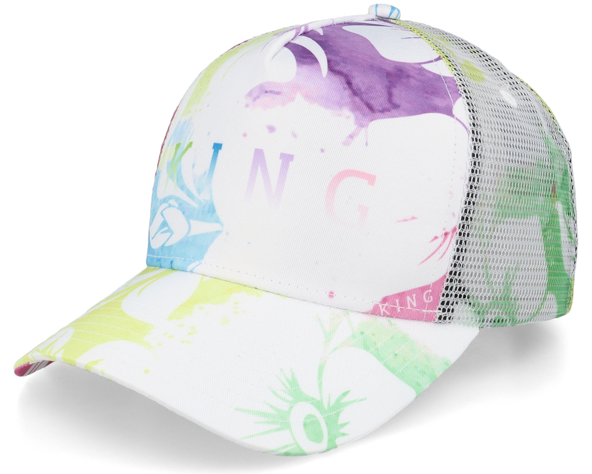 Homerton Mesh Multi White Trucker | Hatstoreworld.com