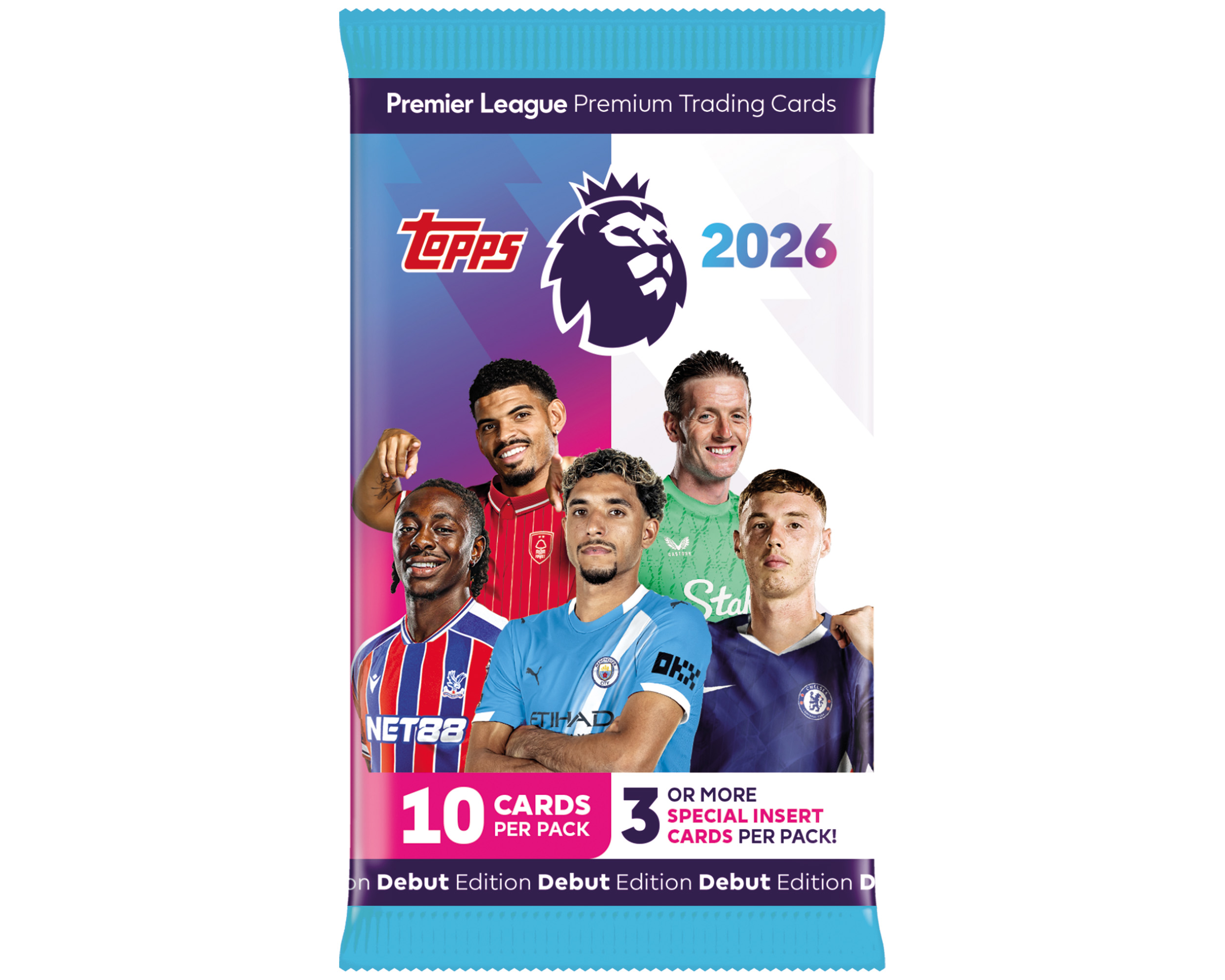 Premier League 2026 Card Pack (10 cards) - Hatstore.se