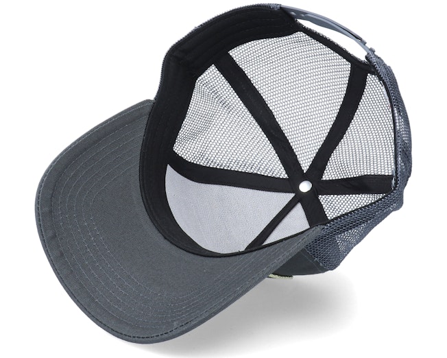 Mesh Movement Trucker Grey & Gold Trucker - SikSilk caps - Hatstoreworld.com