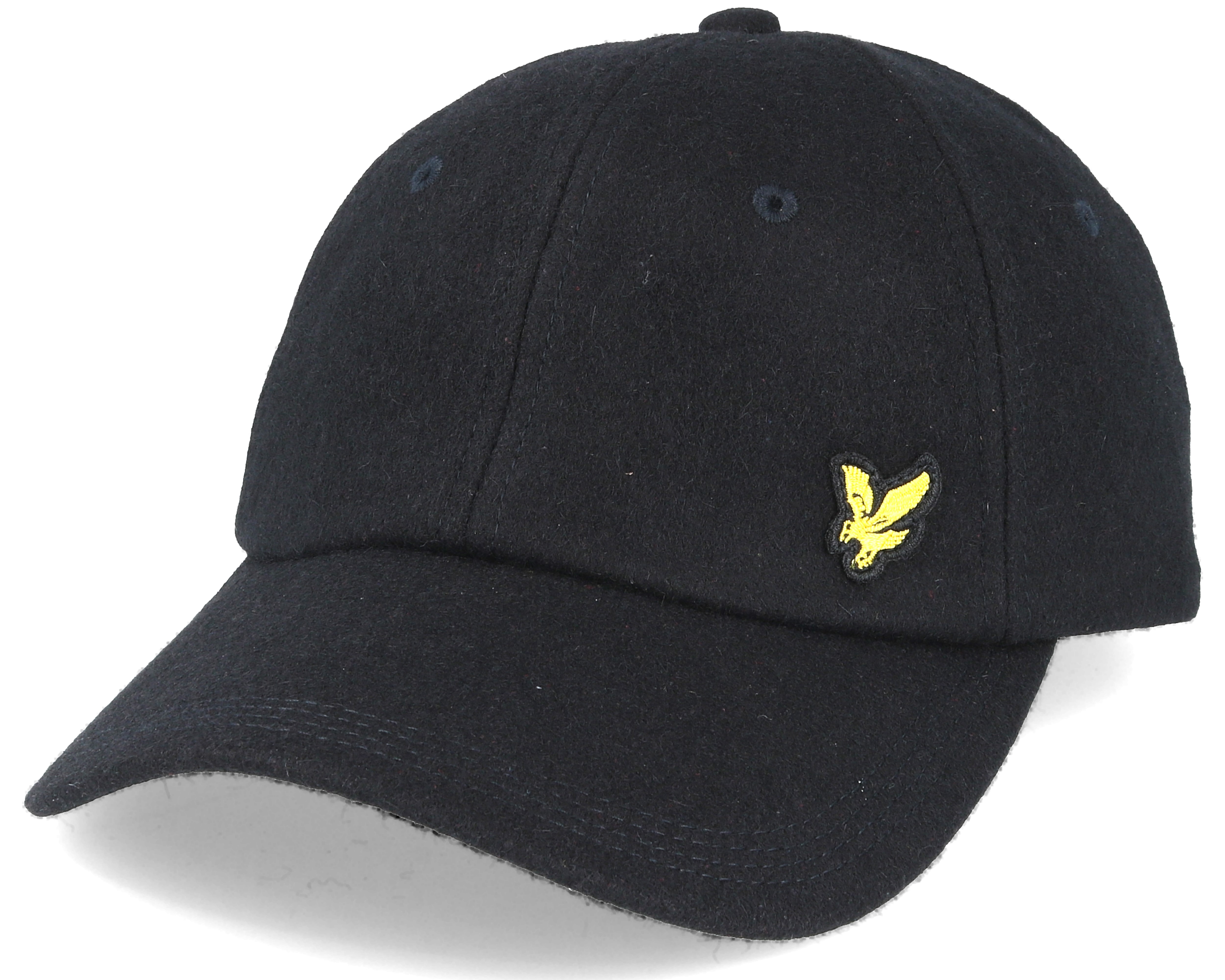 Woollen True Black Adjustable - Lyle & Scott Cap | Hatstoreworld.com