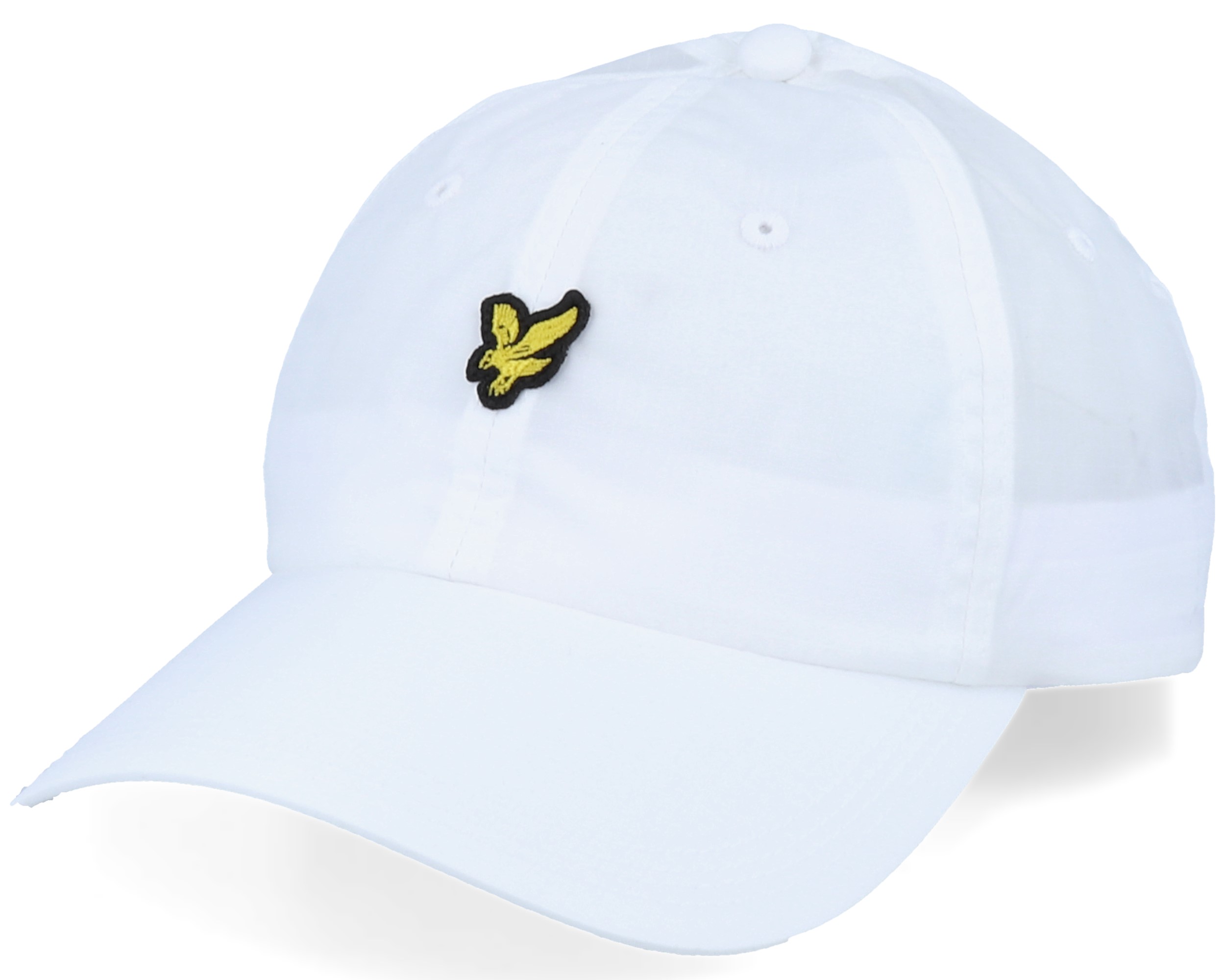 Ripstop Cap White Adjustable - Lyle & Scott cap | Hatstoreworld.com
