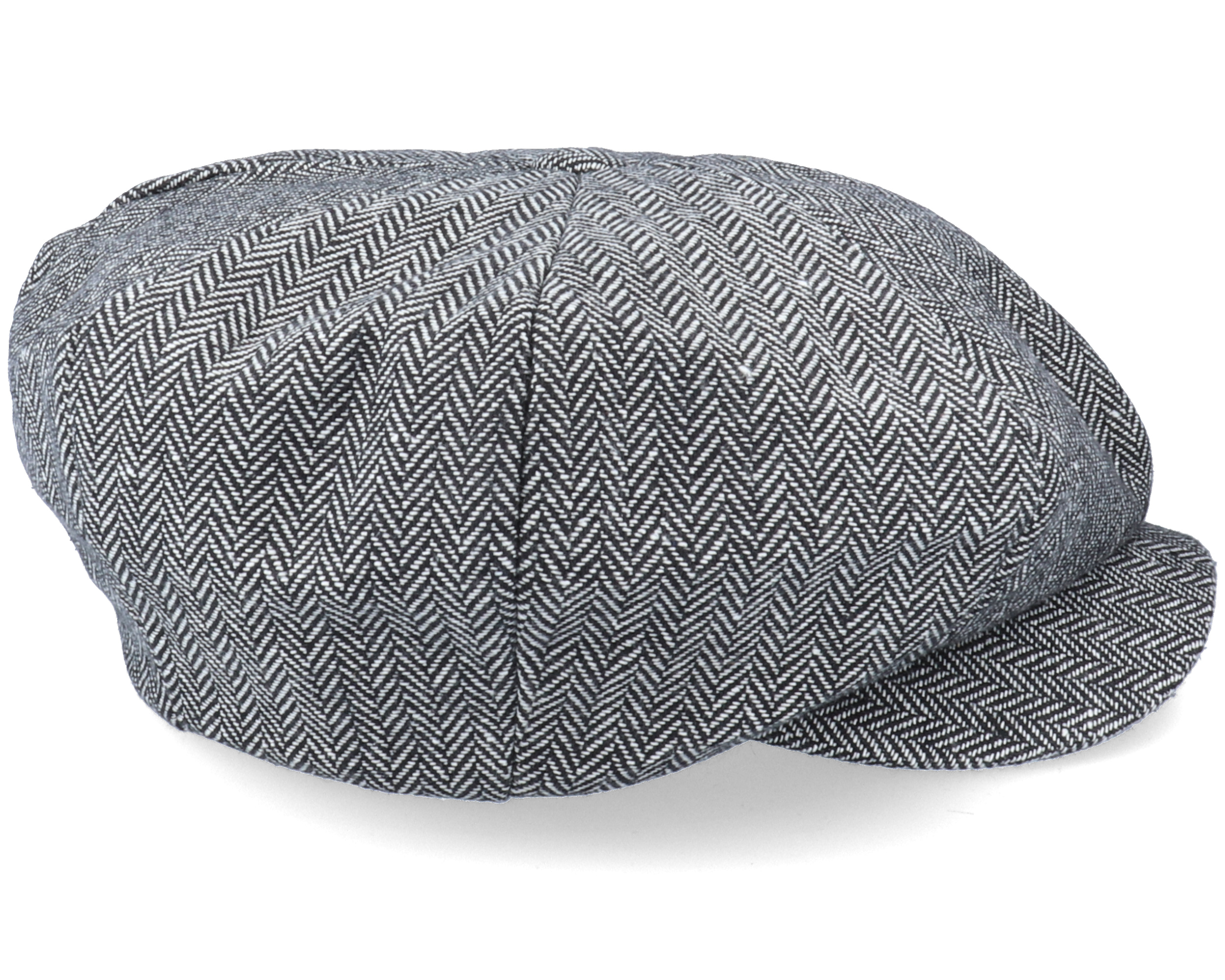 Herringbone Big Apple Grey Flat Cap | Hatstore.no