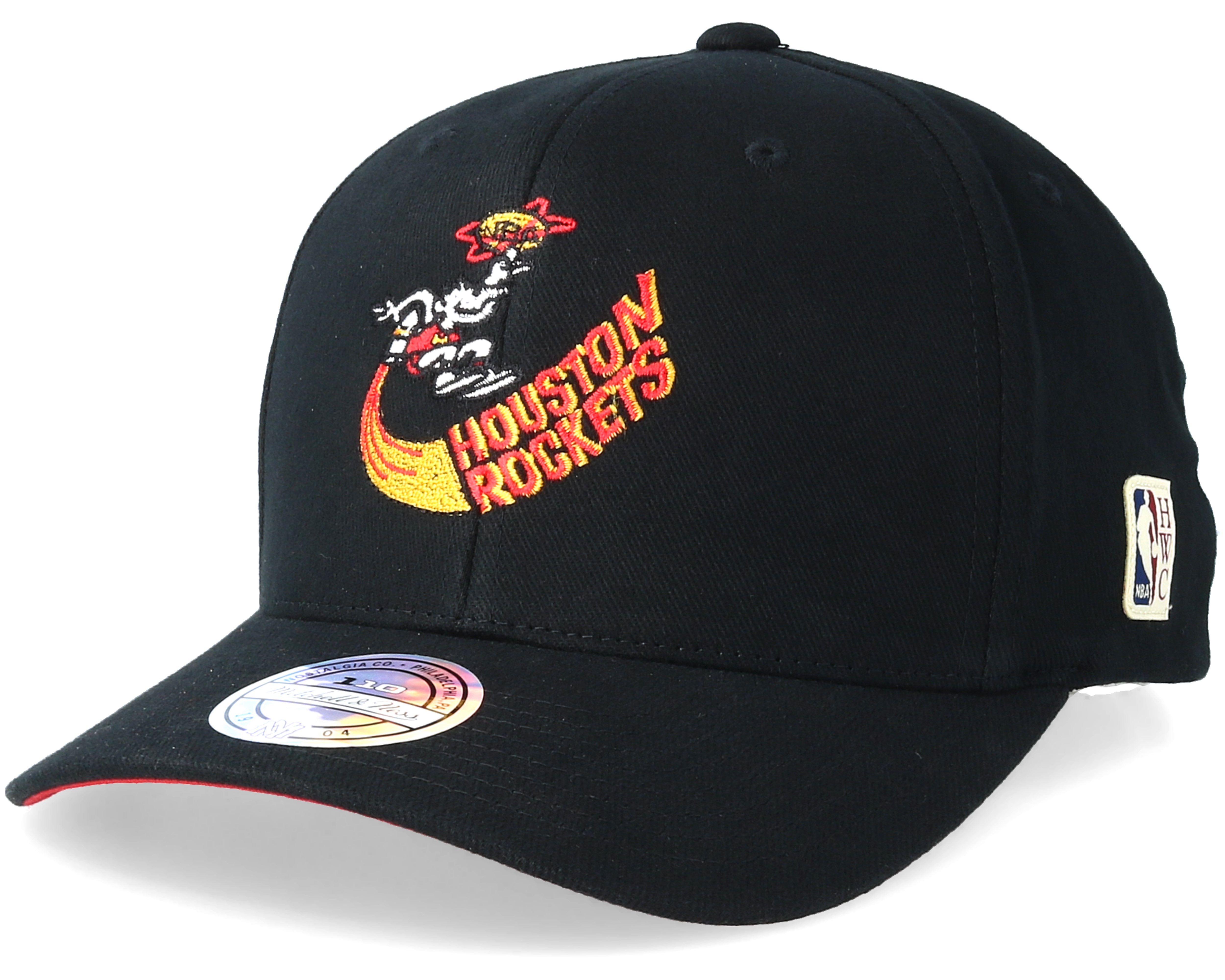 Houston Rockets Intl323 HWC Black/Red 110 Adjustable | Hatstoreworld.com