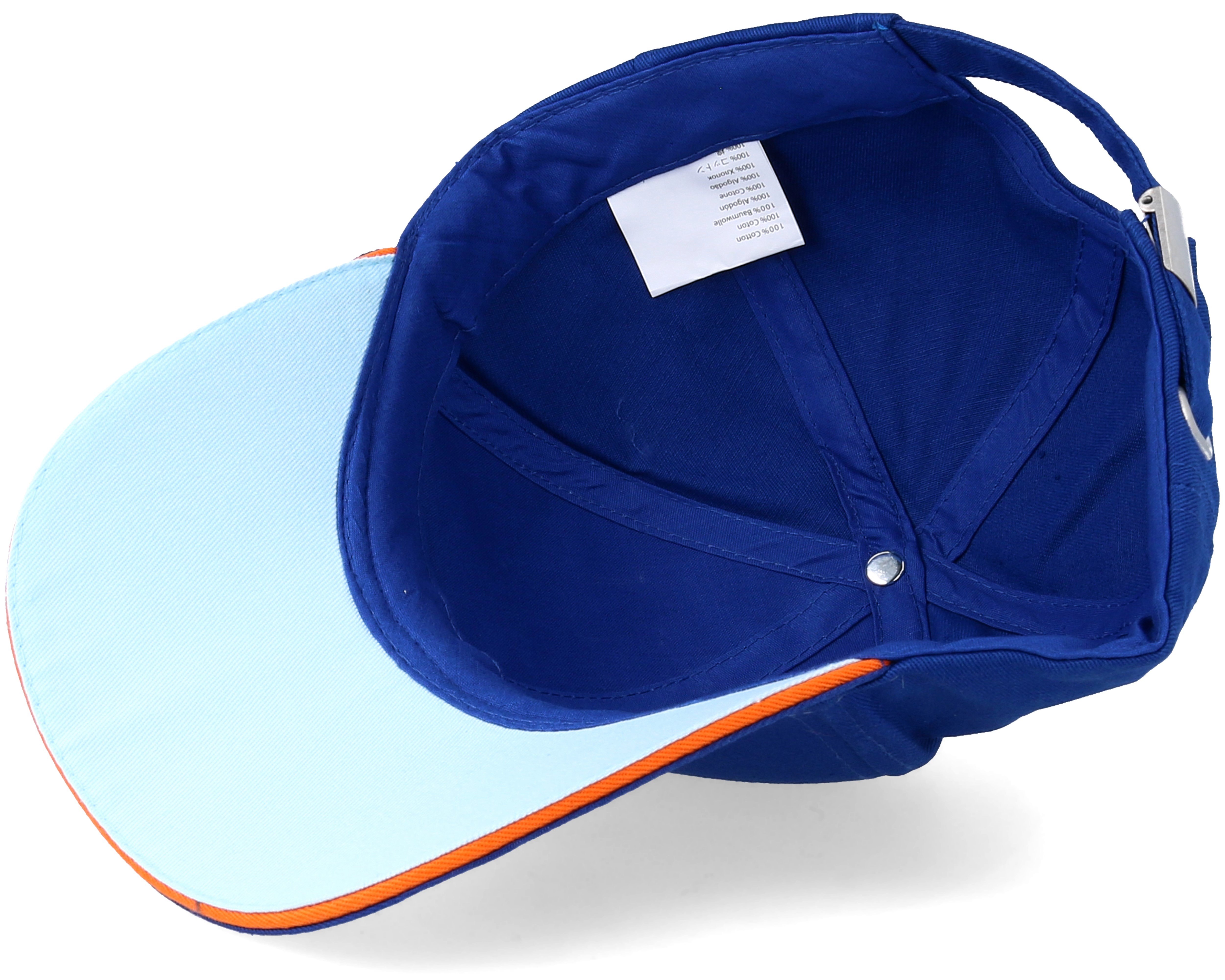 Gulf Racing Blue Adjustable - Formula One cap | Hatstoreworld.com