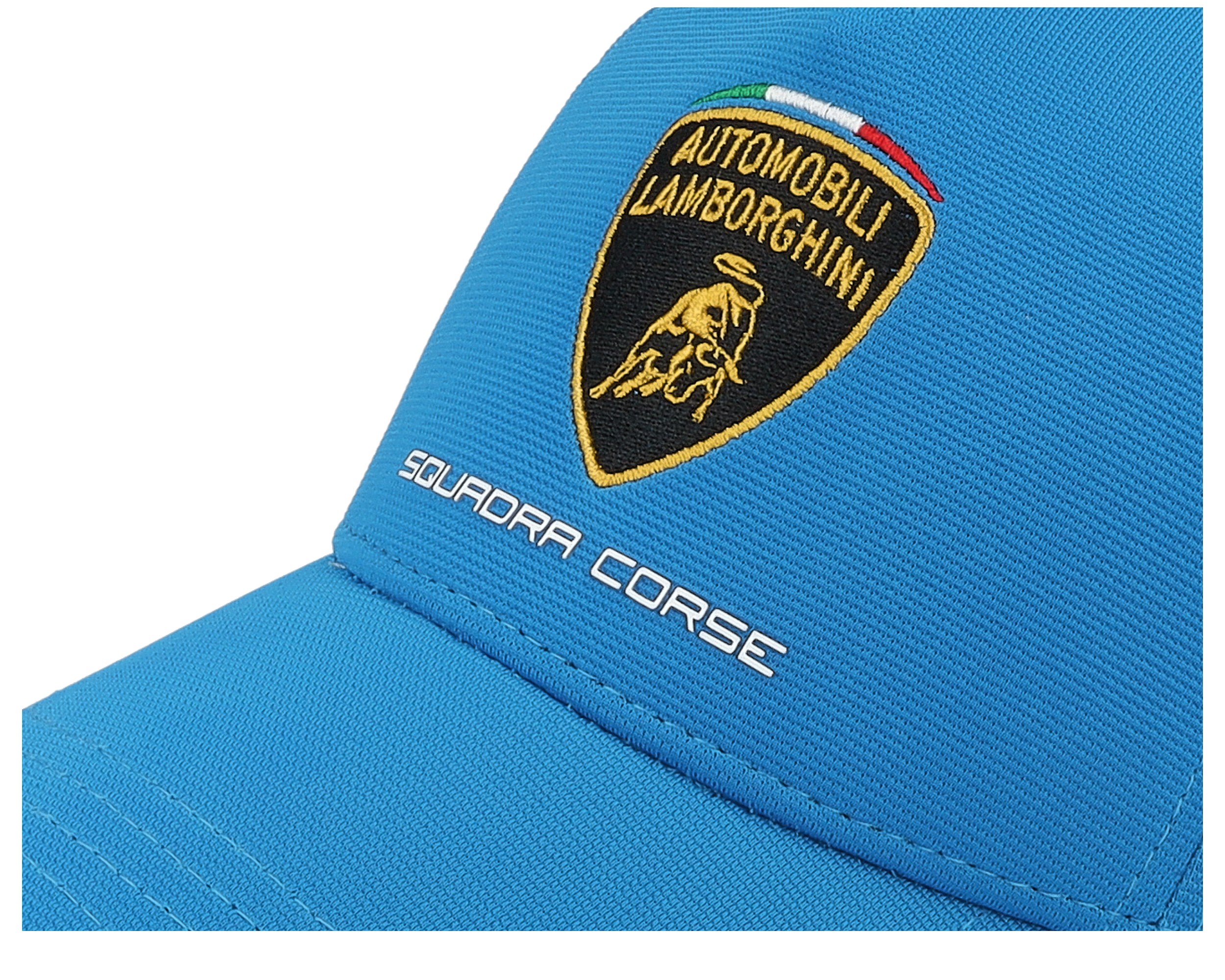 Lamborghini Travel Cap Blue A-Frame Adjustable - Lamborghini | Hatstore.com