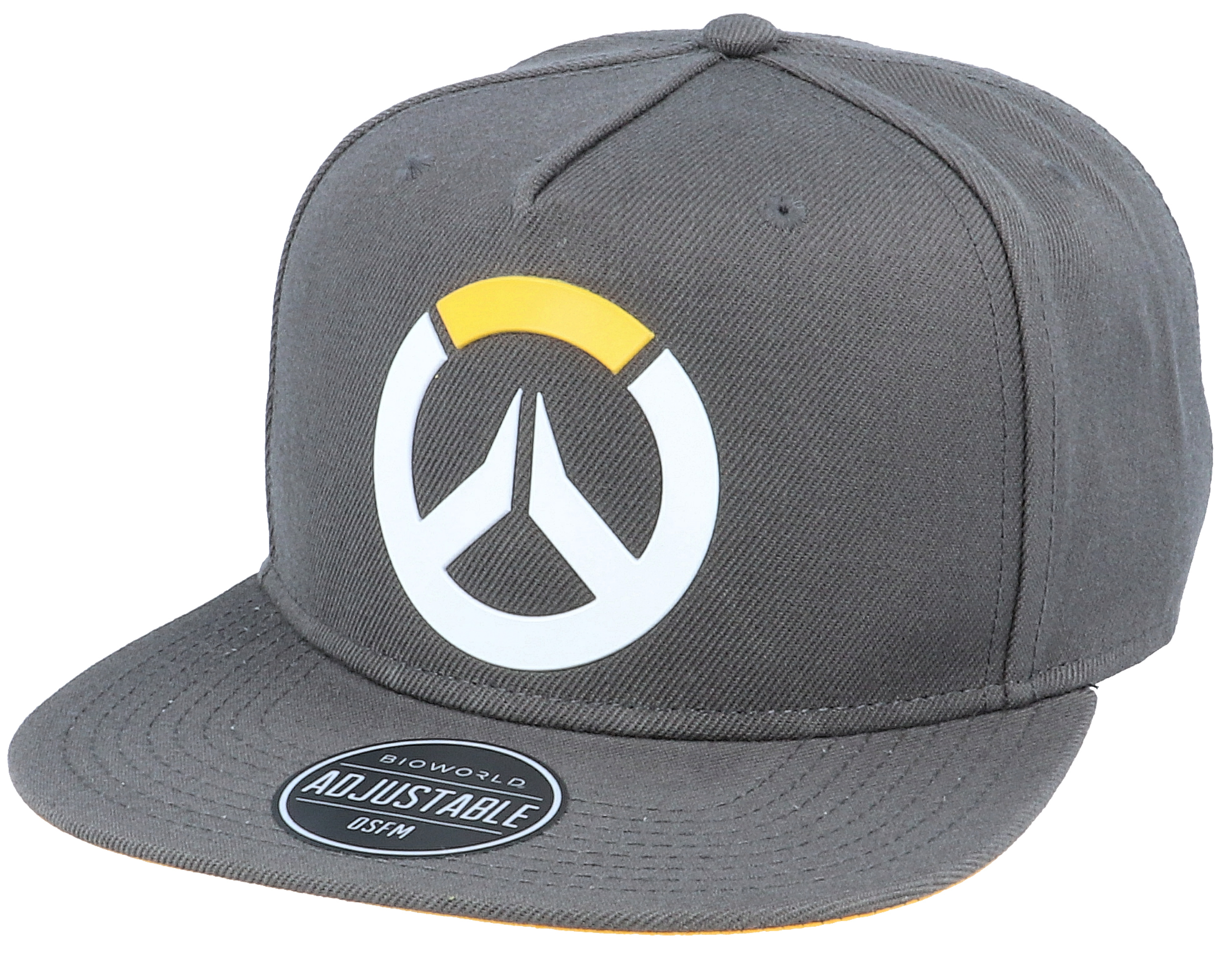 Overwatch Logo Weld Dark Grey Snapback | Hatstoreworld.com