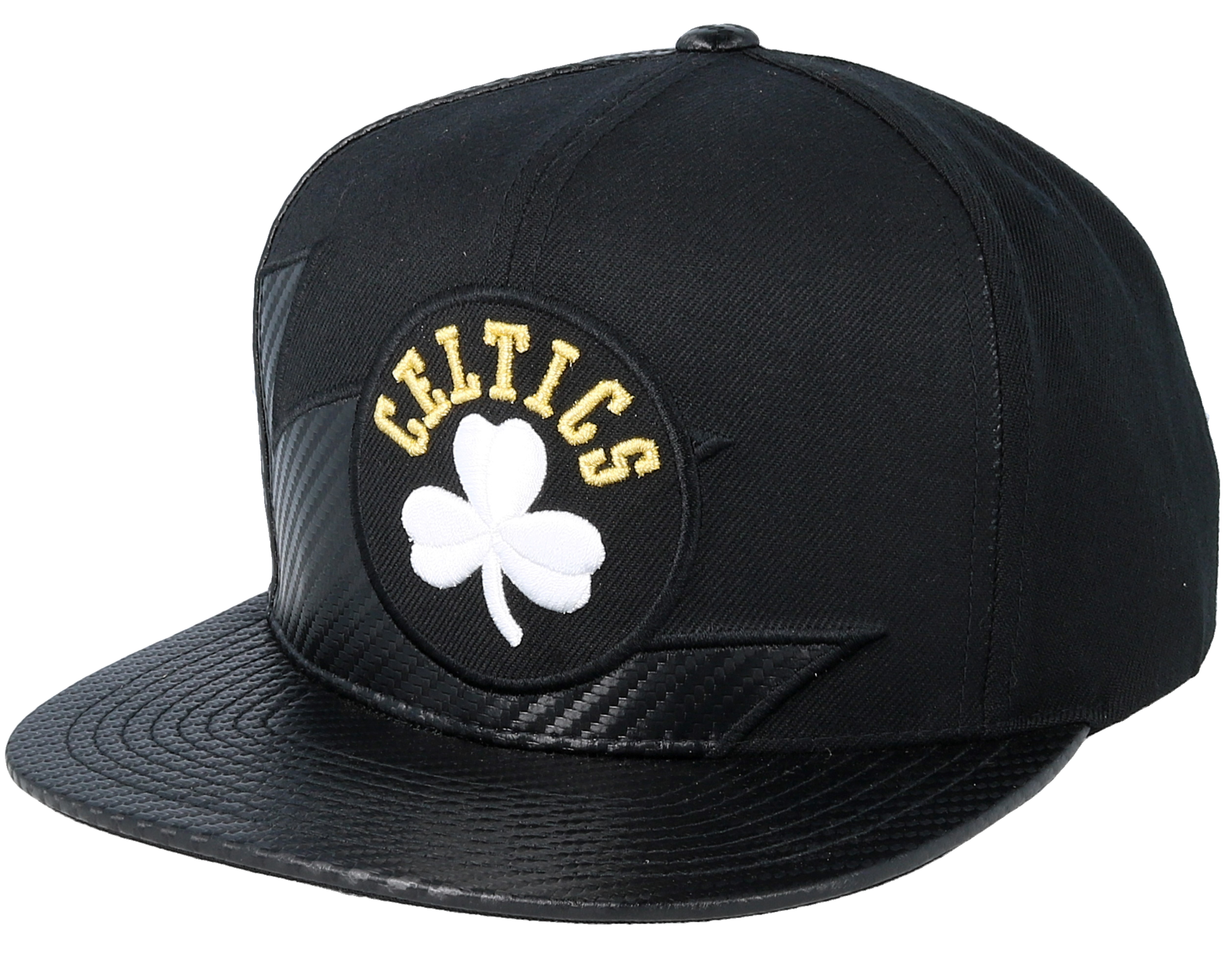 Boston Celtics Kevlar Shark Tooth Black Snapback | Hatstoreworld.com