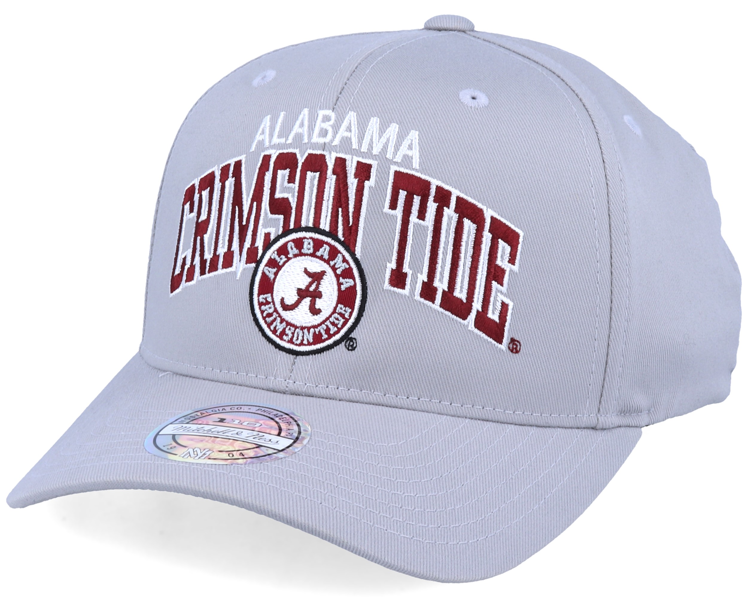 Alabama Crimson Tide Team Arch Grey 110 Adjustable - Team Cap ...