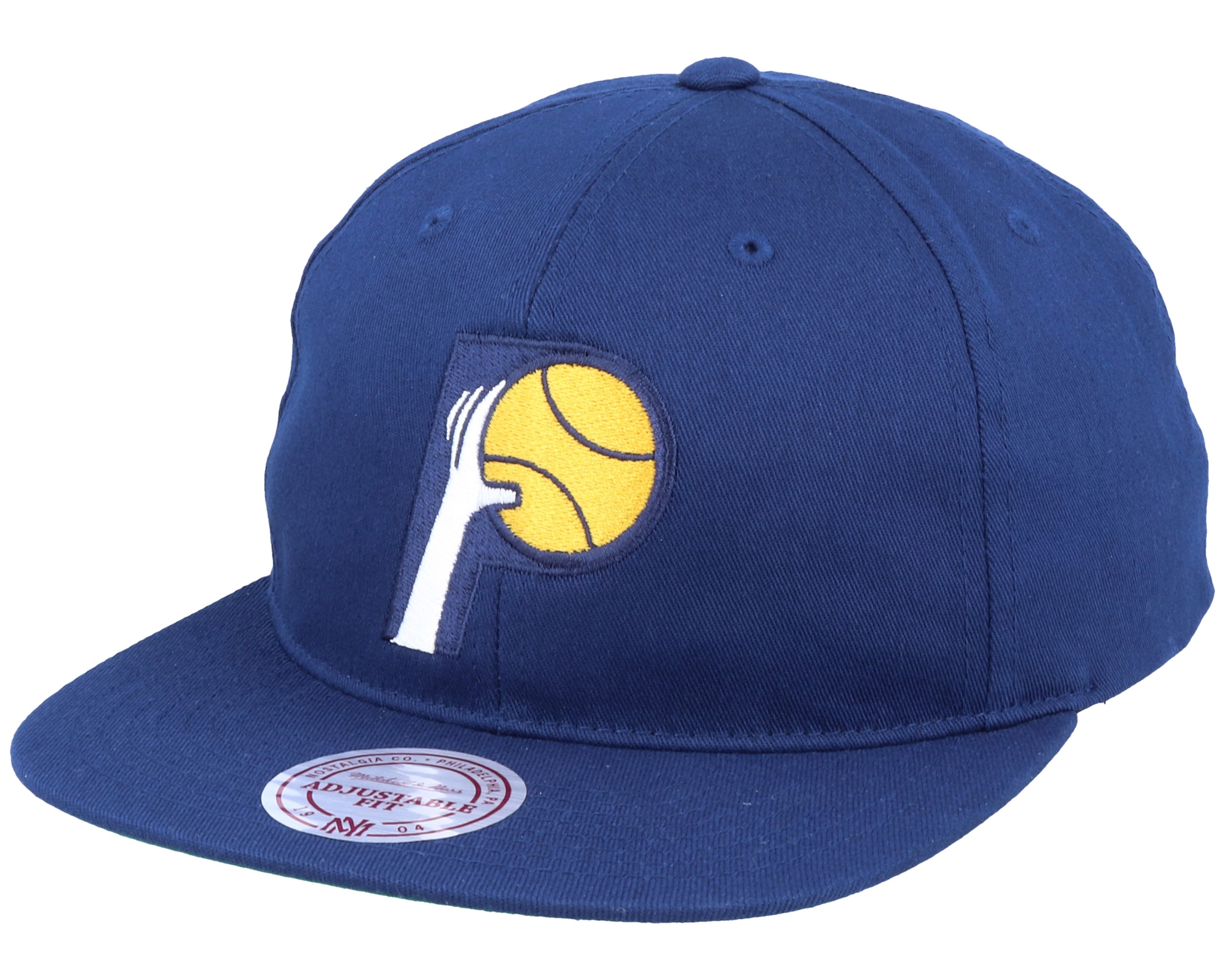 Indiana Pacers Deadstock Throwback Navy Snapback | Hatstoreworld.com