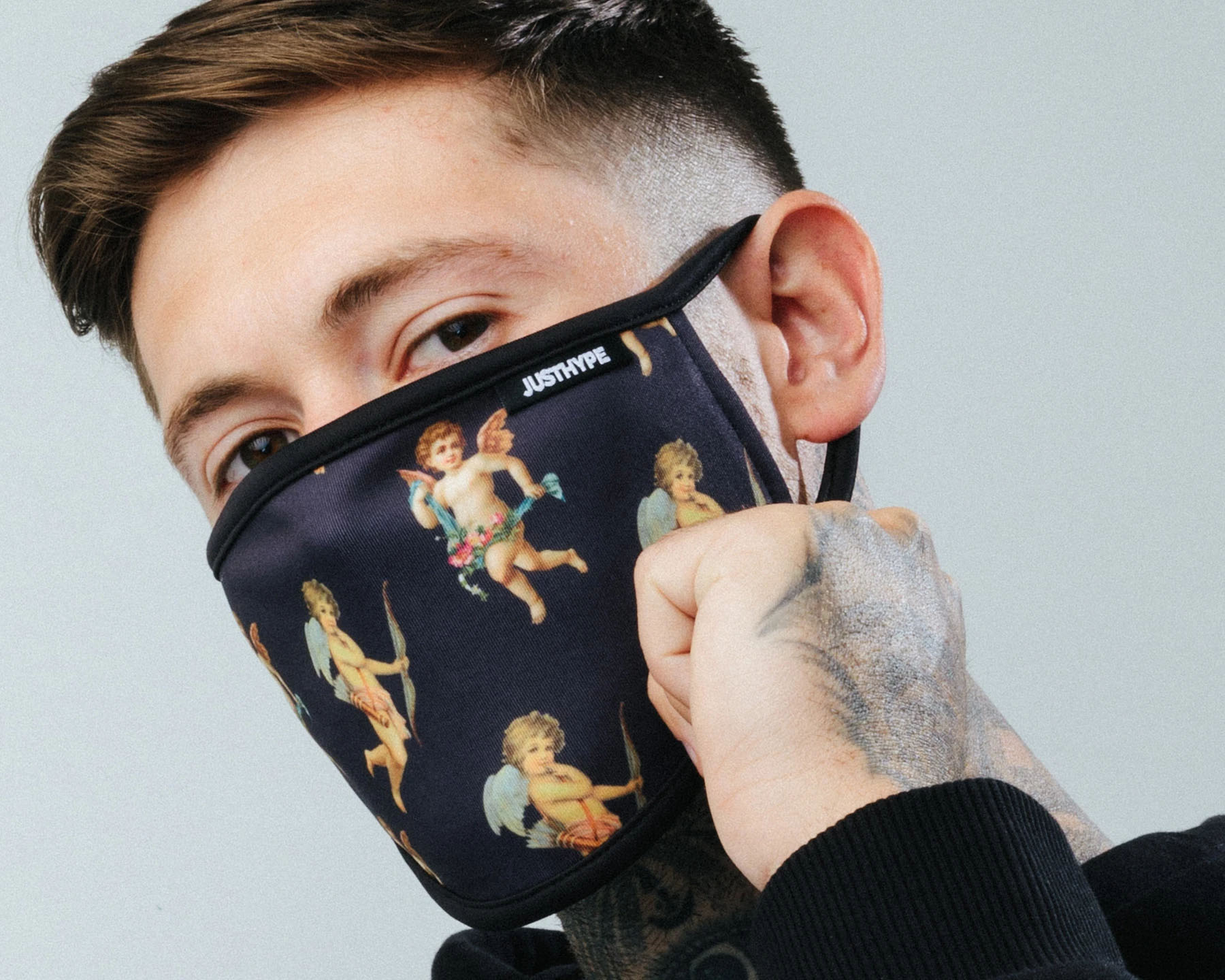 Cupid Black Face Mask | Hatstoreworld.com