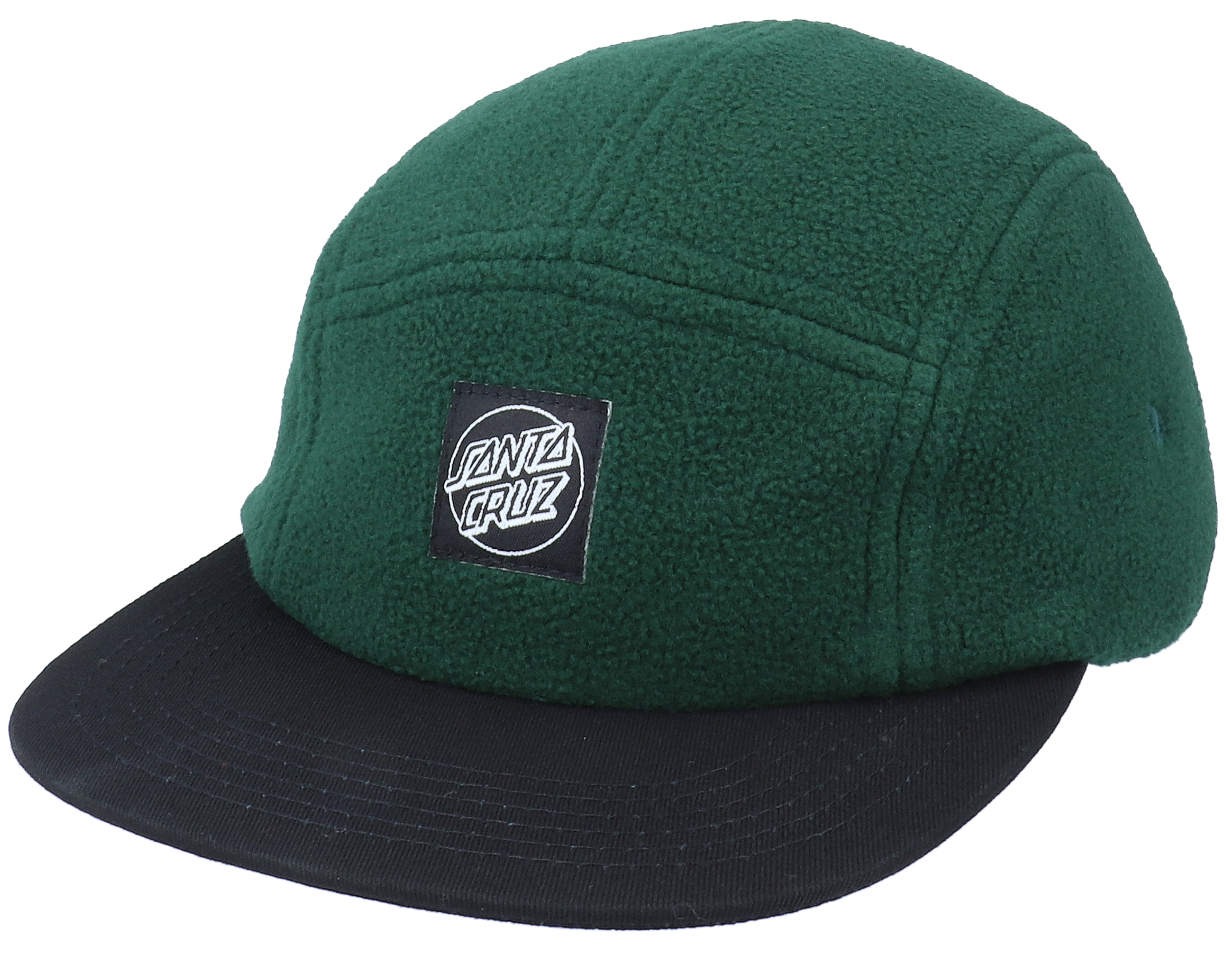 Opus Dot Label Cap Black Forest/Black 5-Panel | Hatstoreworld.com