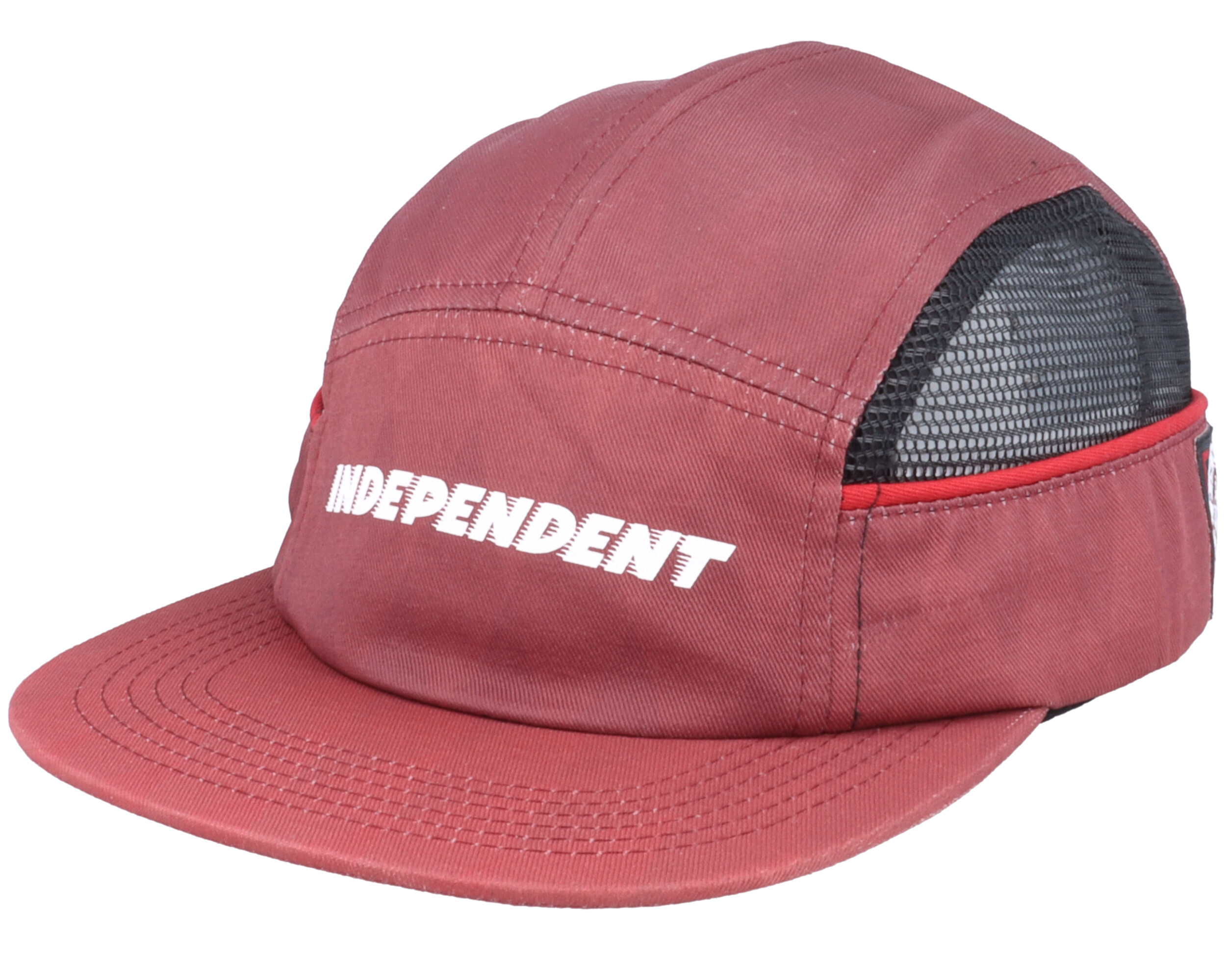 Shear Cap Red 5-Panel - Independent | Hatstoreworld.com