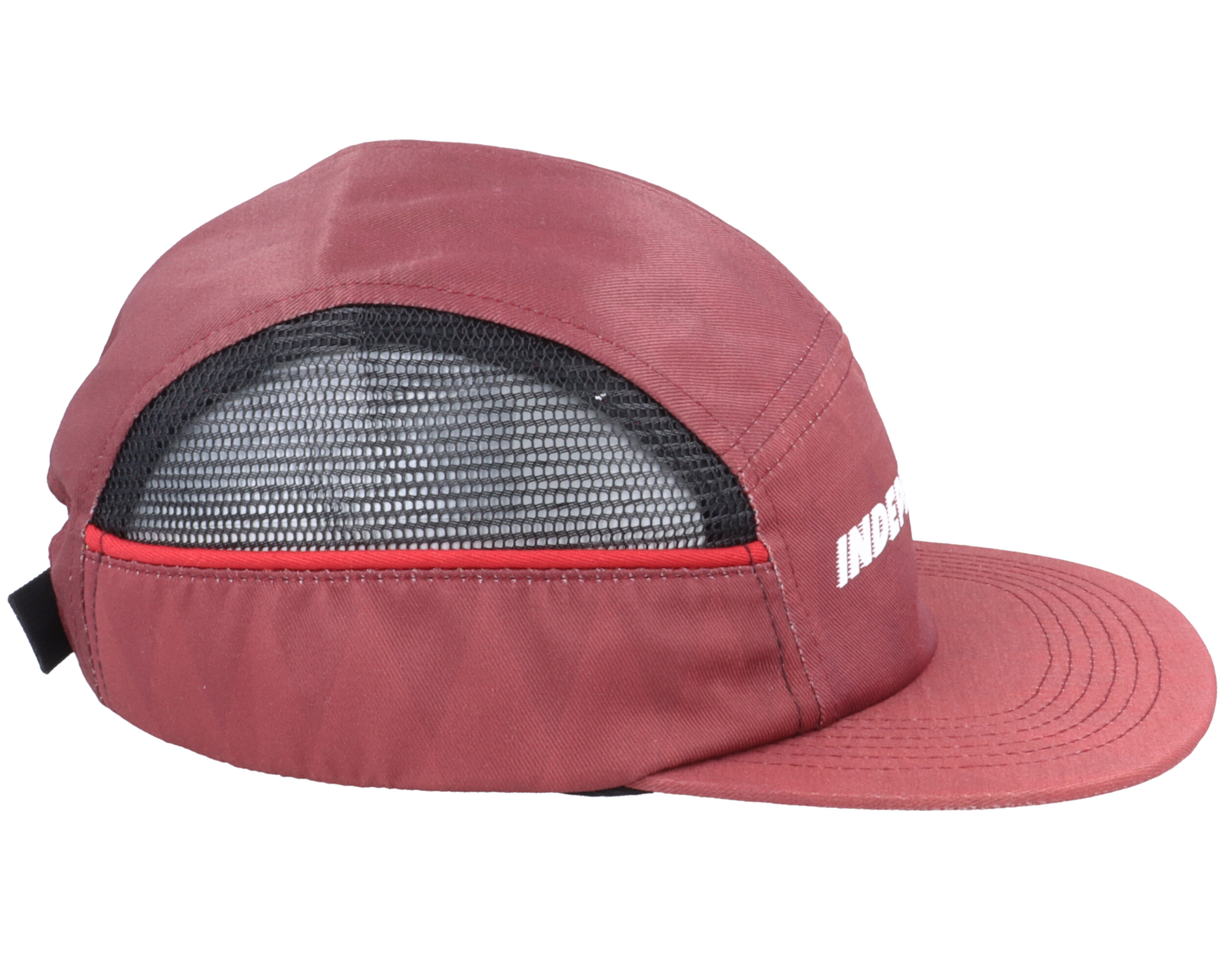 Shear Cap Red 5-Panel - Independent cap | Hatstoreworld.com