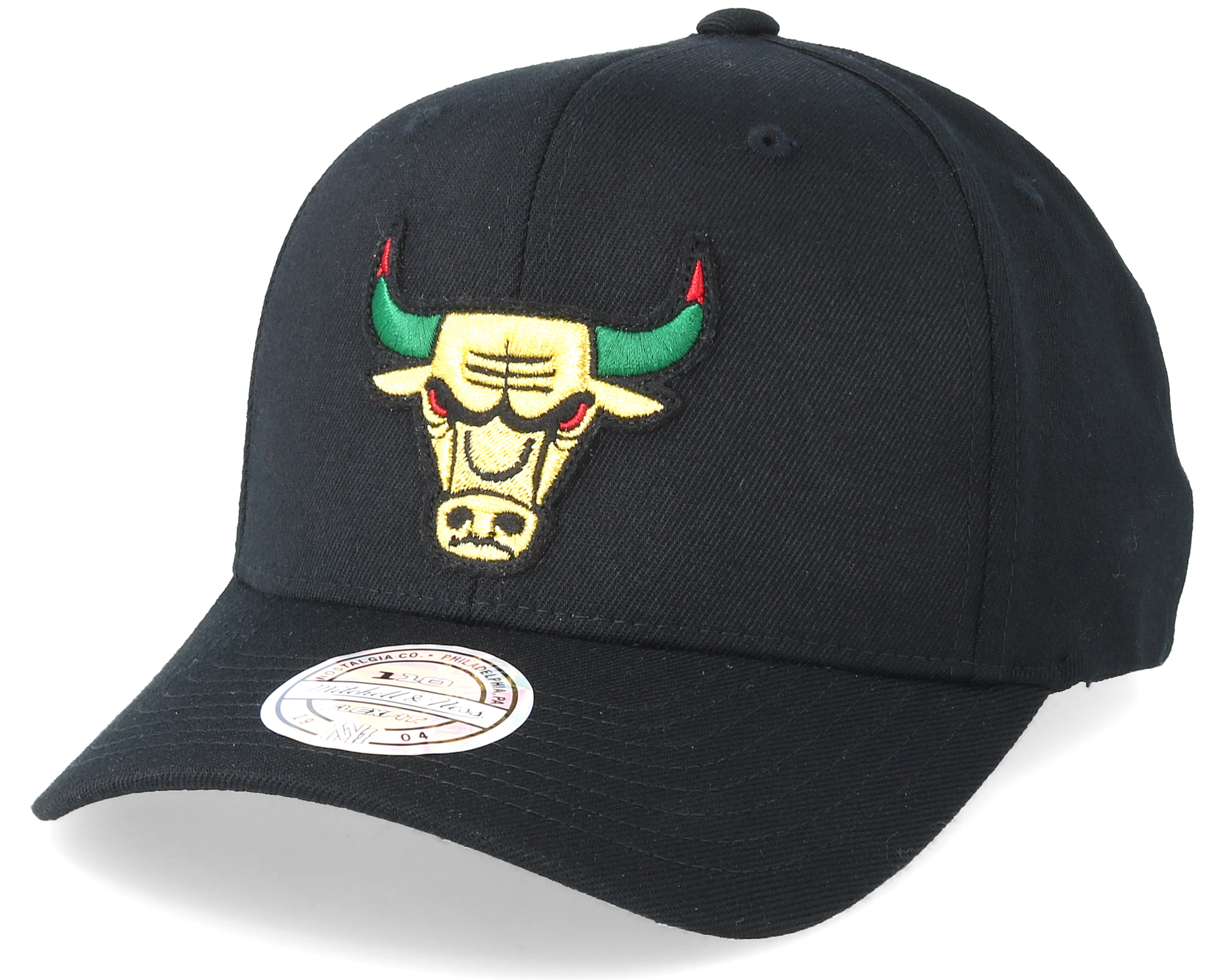 Chicago Bulls Luxe Black 110 Adjustable | Hatstoreworld.com