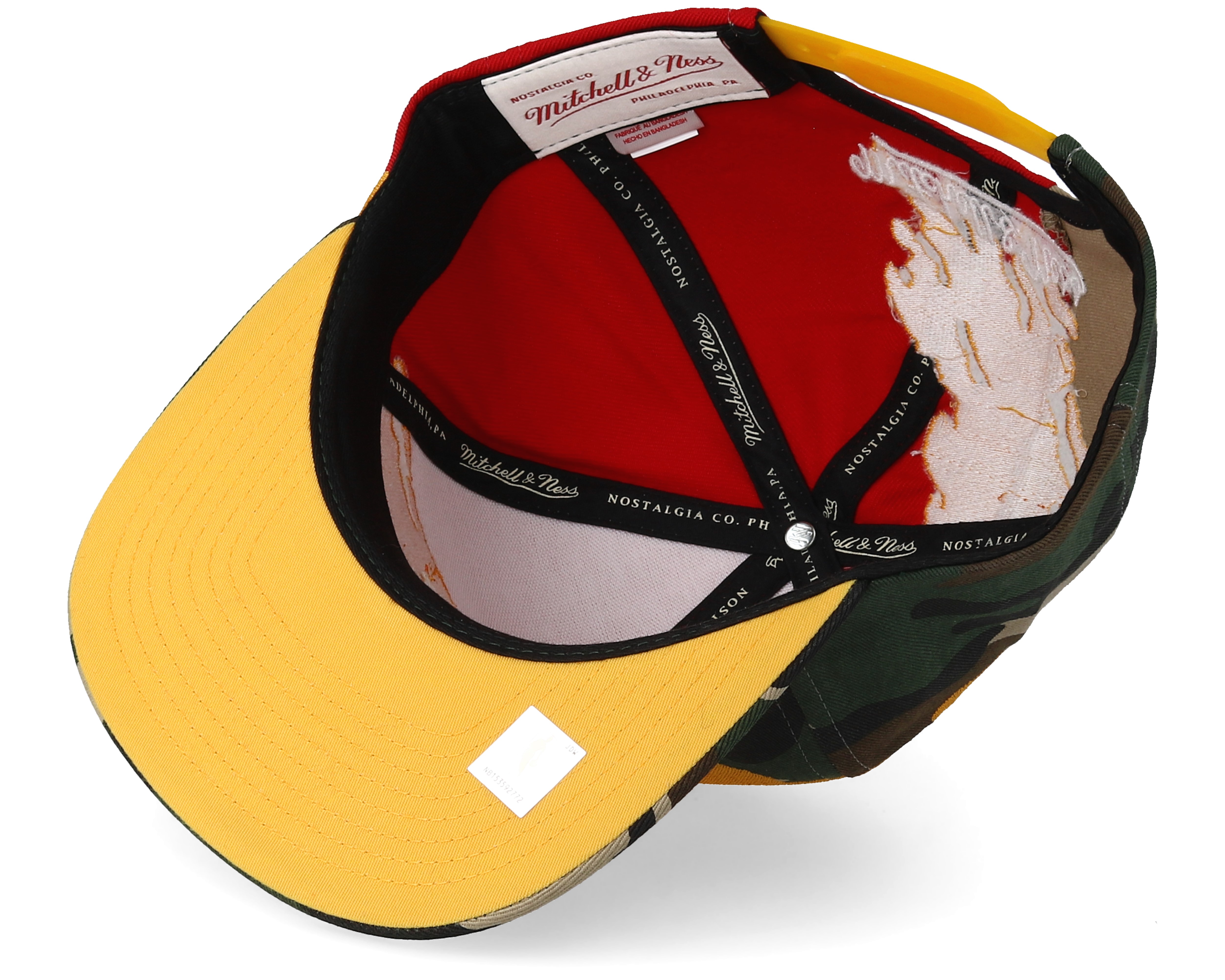 Houston Rockets Hwc Paintbrush Camo Snapback - Mitchell & Ness ...