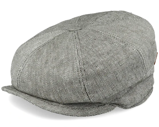 Montreal Linen Mix Green Flat Cap - MJM Hats caps - Hatstoreworld.com