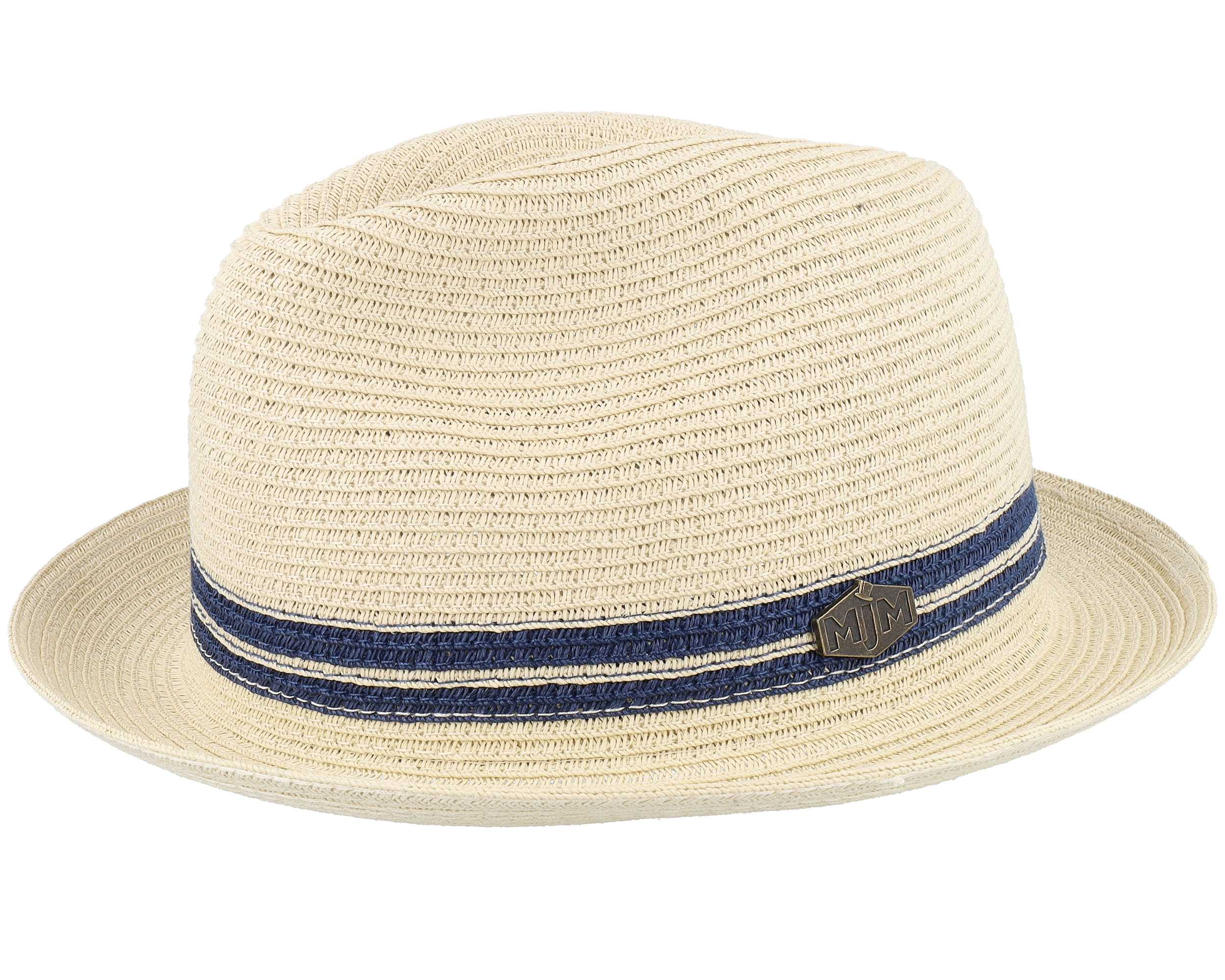 Duan Toyo Natural/Blue Straw Hat | Hatstore.co.nz