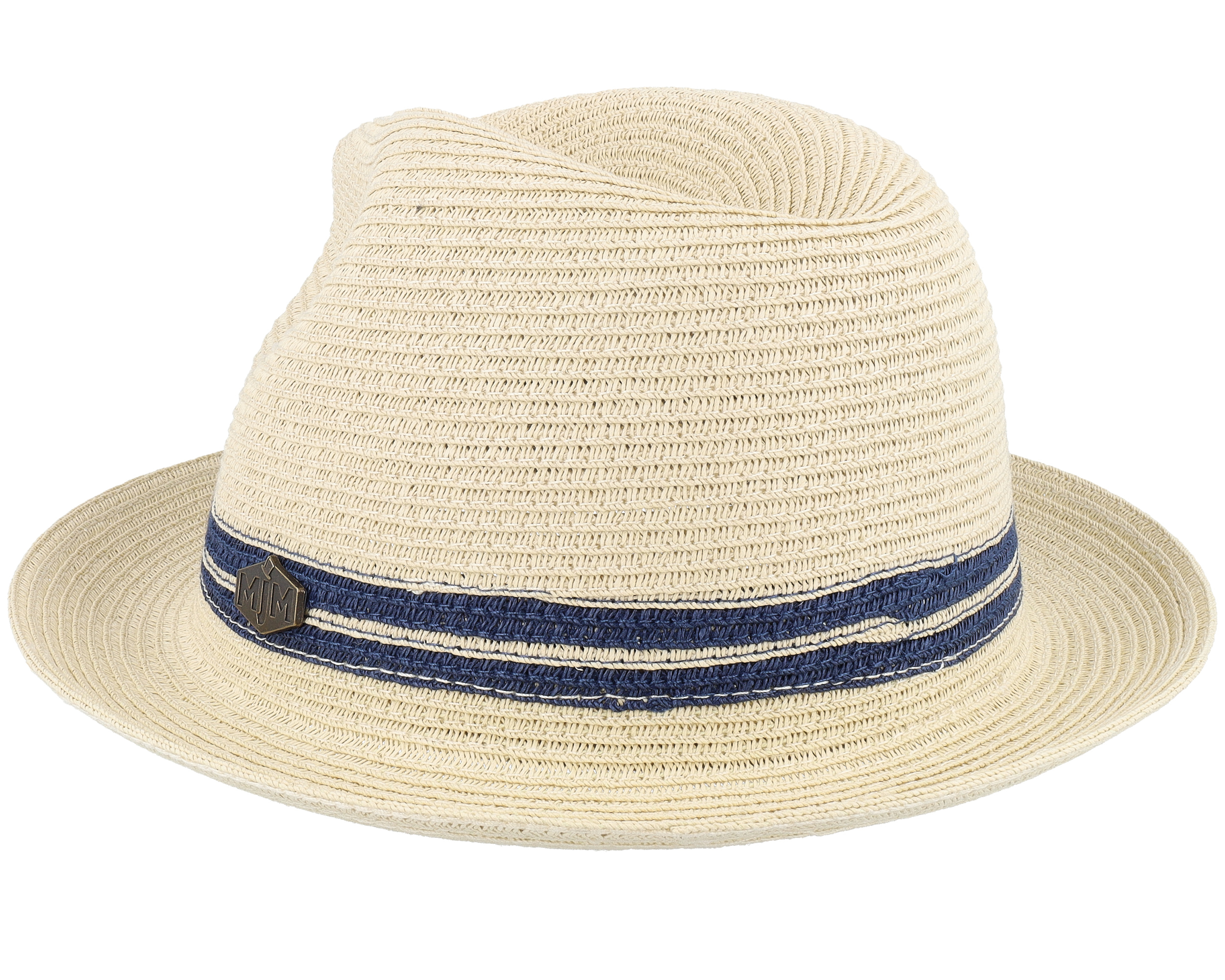 Duan Toyo Natural/Blue Straw Hat | Hatstore.co.nz