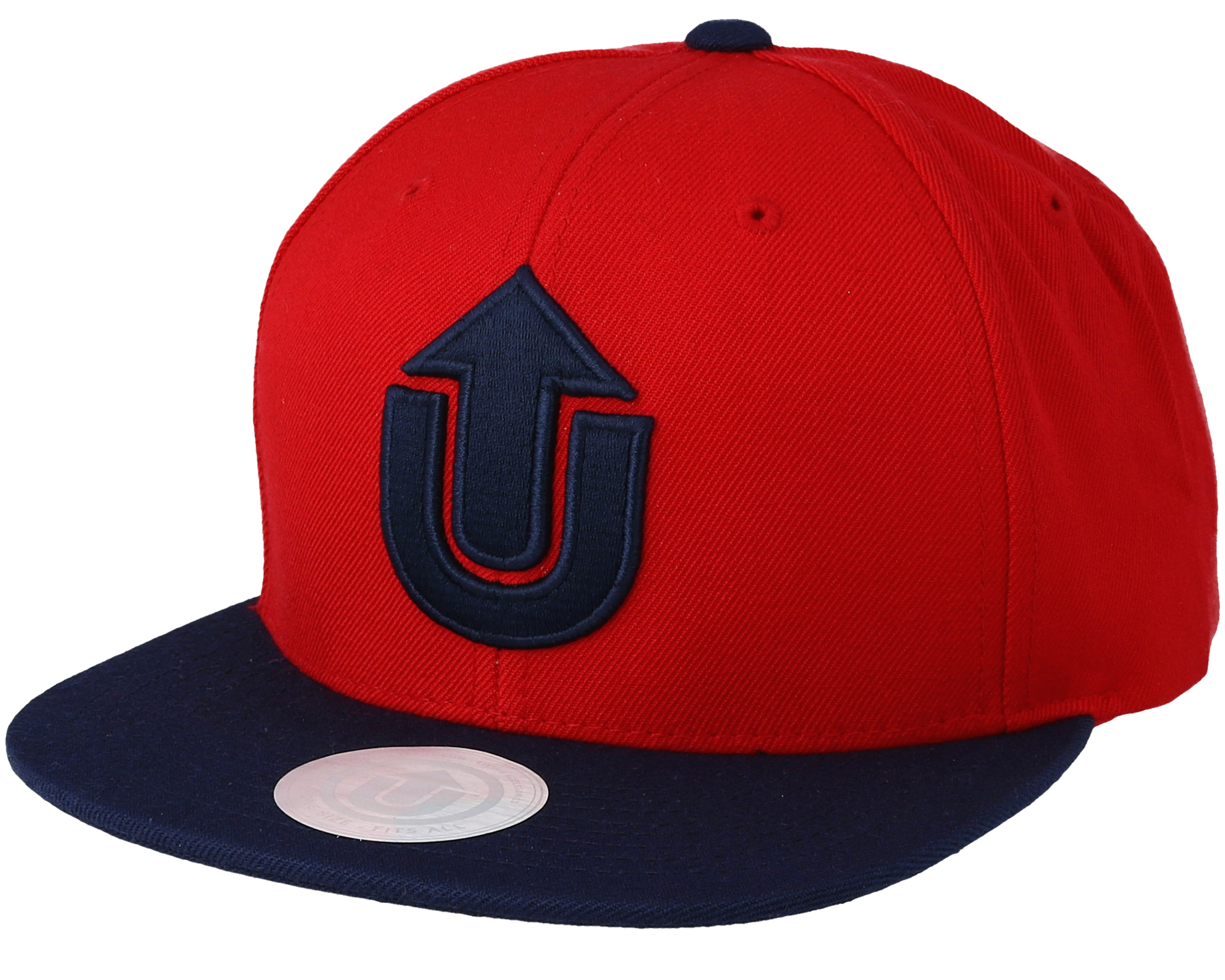 Logo Red/Navy Snapback - Upfront | Hatstoreworld.com