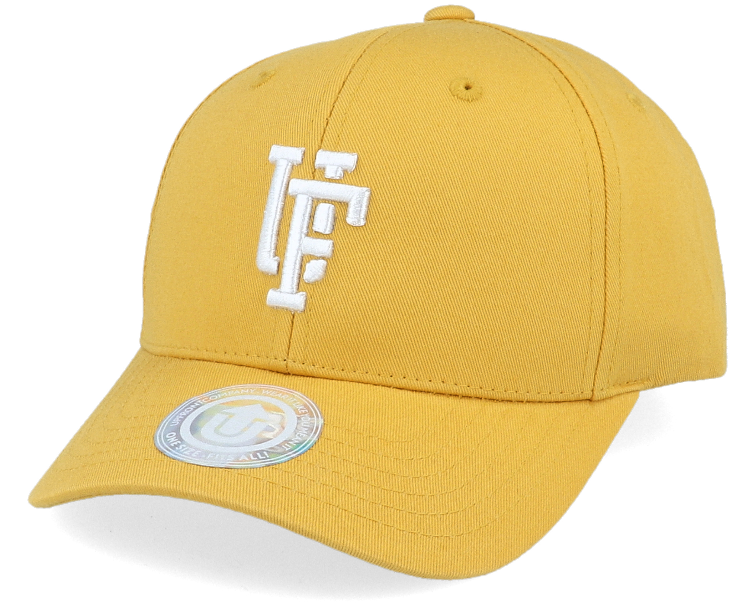 Kids Spinback Youth Baseball Cap Yellow Adjustable - Upfront ...