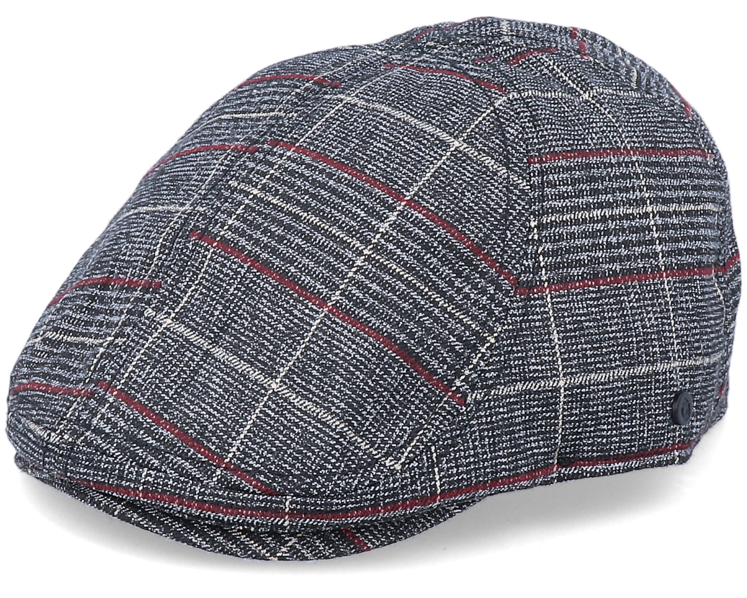 Chin Duckbill Black/Grey Flat Cap | Hatstore.de